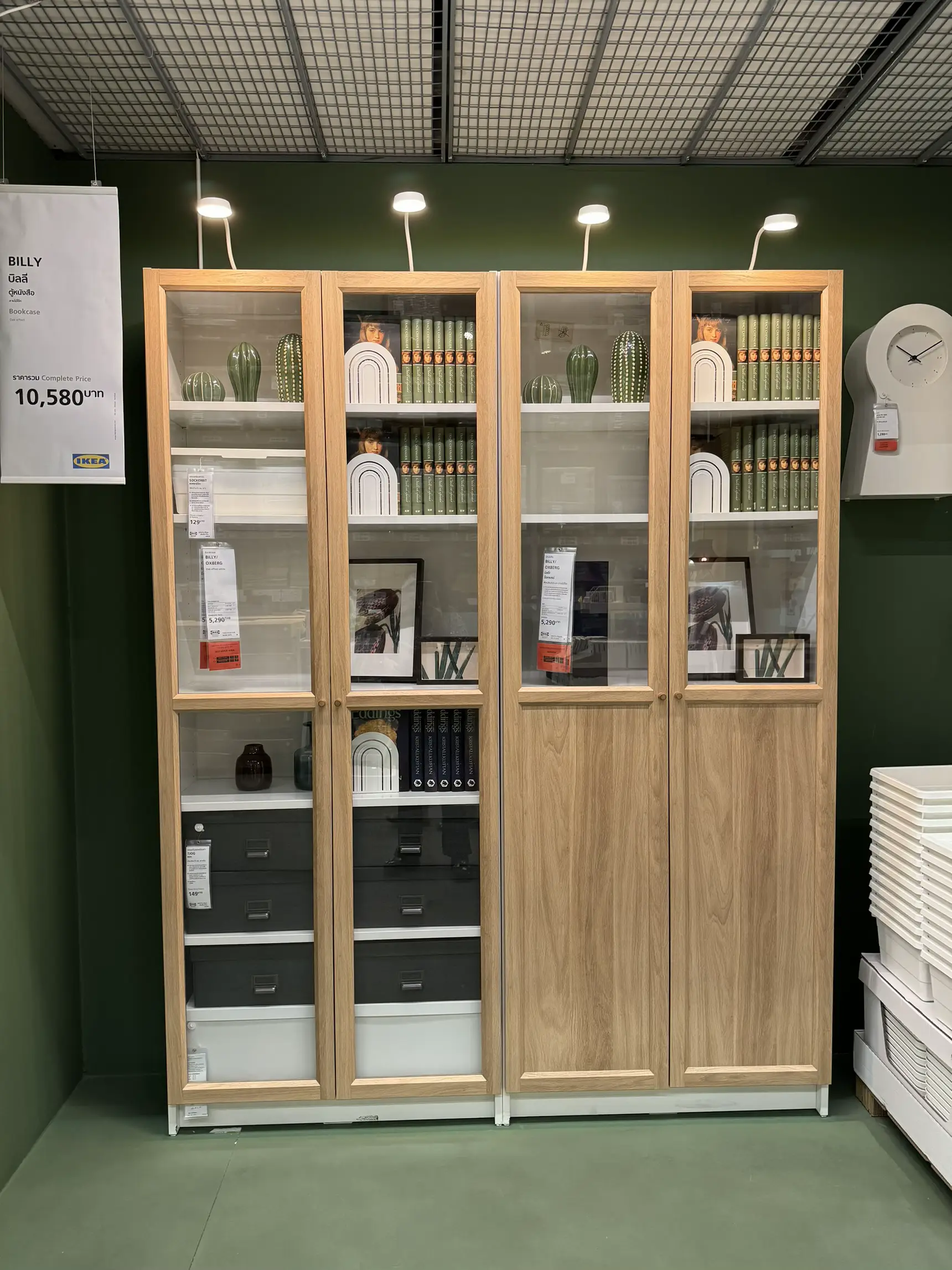 แชร์ไอเดีย ตู้หนังสือ IKEA Billy | แกลเลอรีที่โพสต์โดย อยากอวดบ้าน | Lemon8