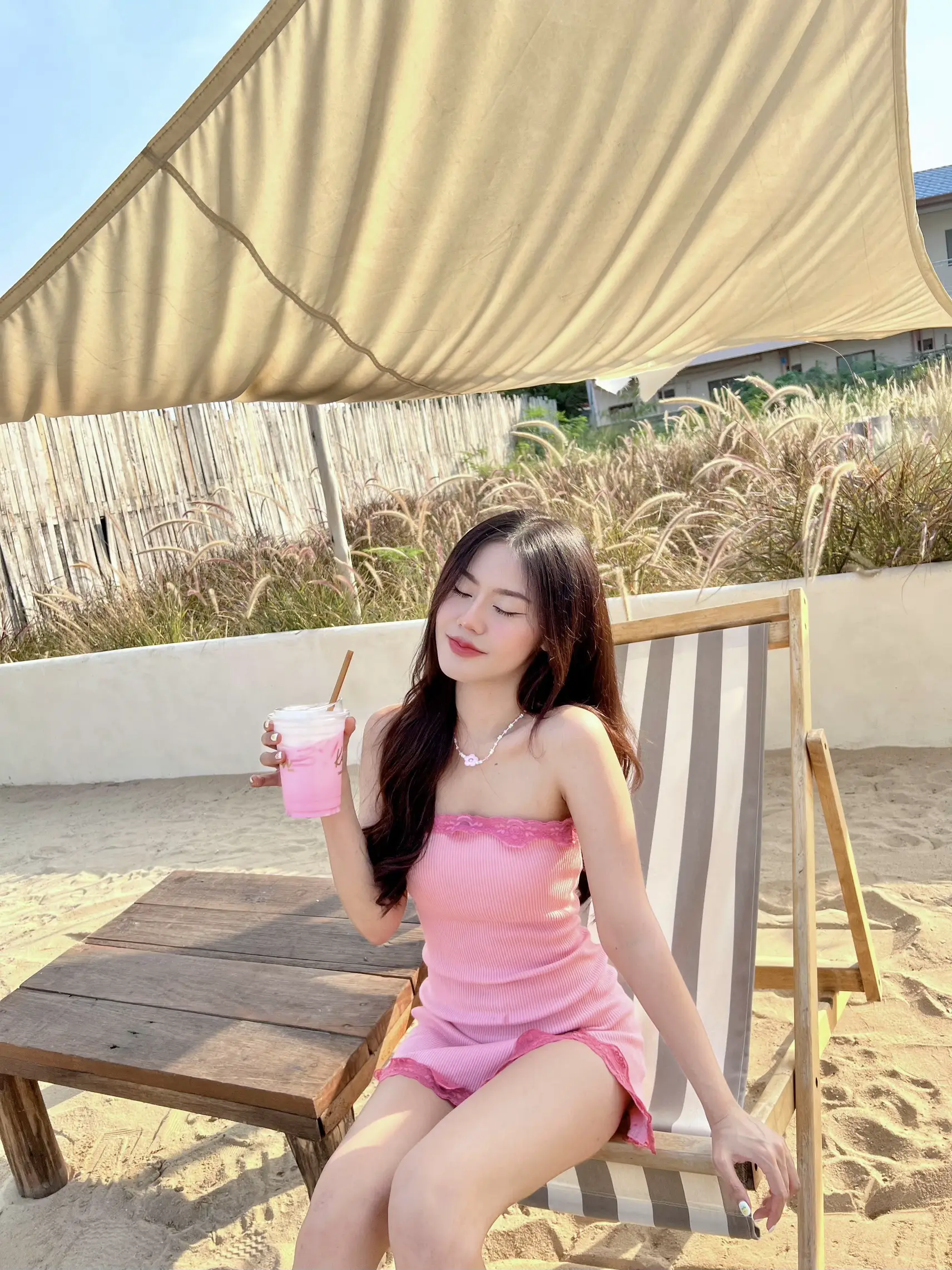 OOTD ชุดใส่ไปเที่ยวทะเลแบบไม่โป๊ 🏝️ | แกลเลอรีที่โพสต์โดย Duang chanom | Lemon8