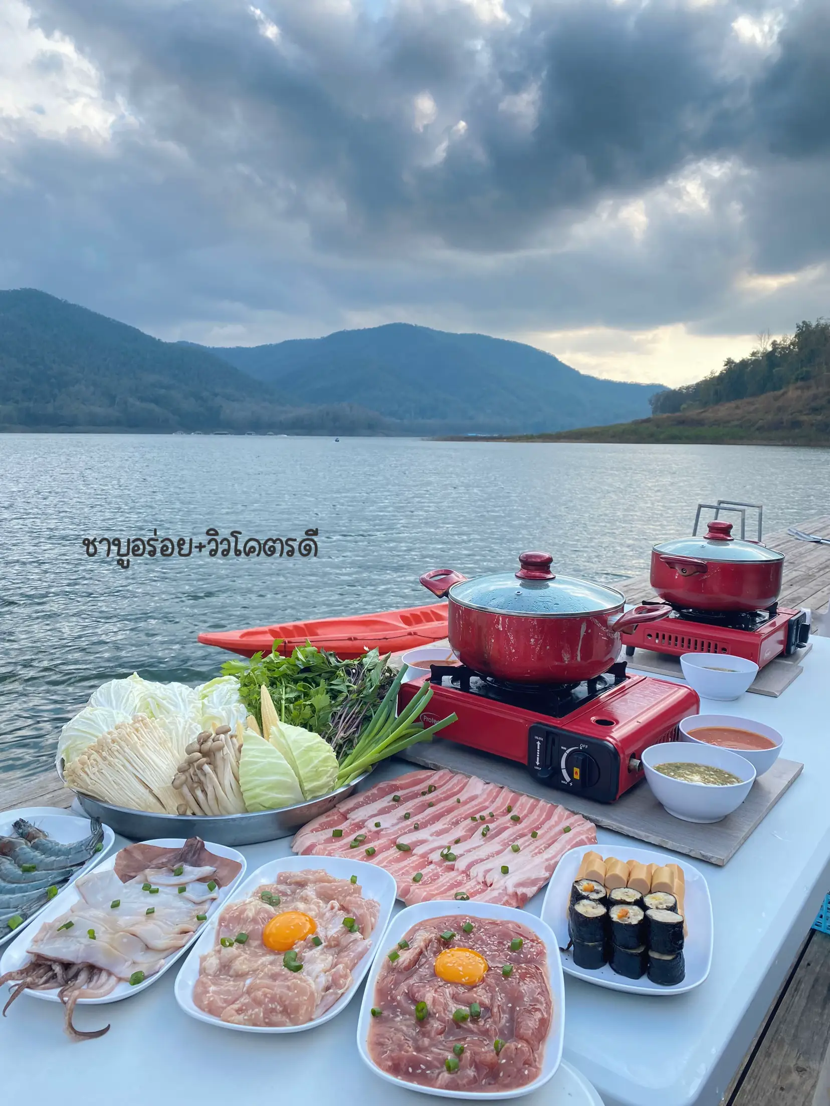 กินชาบูวิวหลักล้านที่เชียงใหม่ | แกลเลอรีที่โพสต์โดย Tanoy. | Lemon8