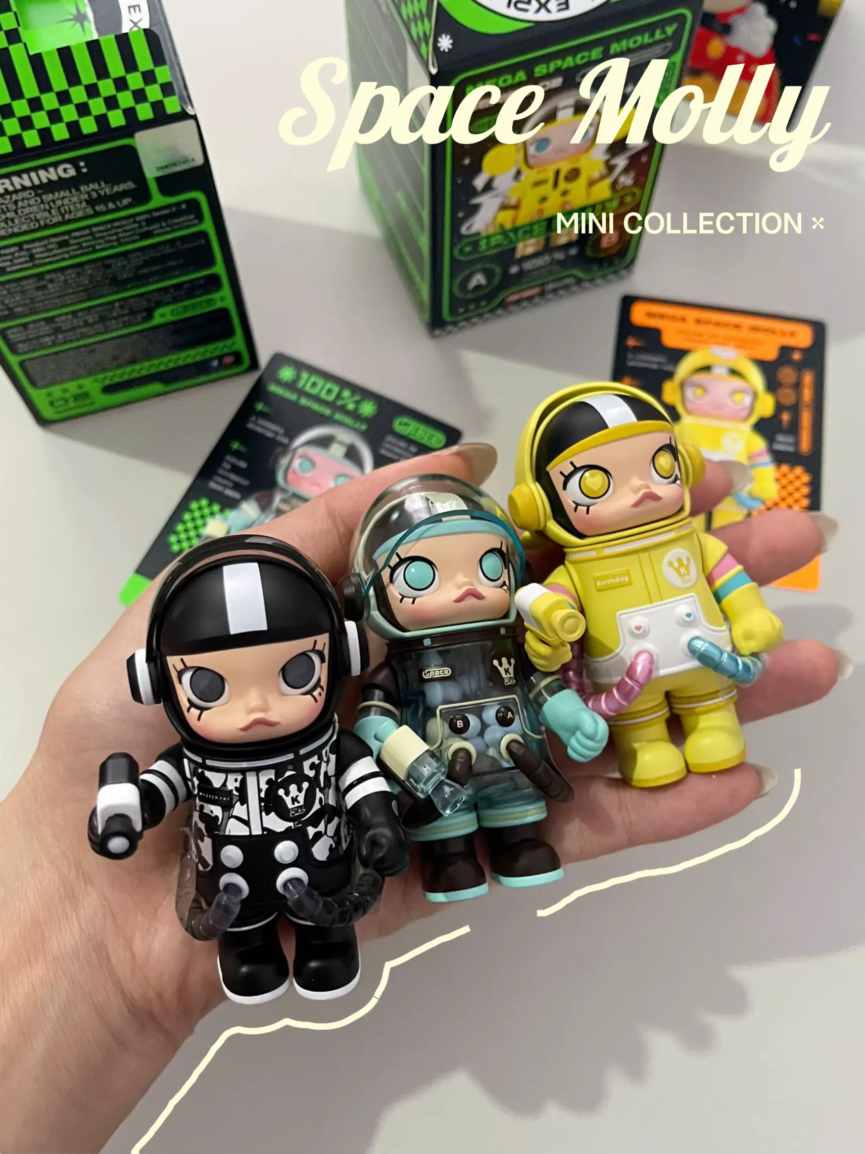 Popmart Space Molly ! | Galeri diposting oleh Spill the tea | Lemon8