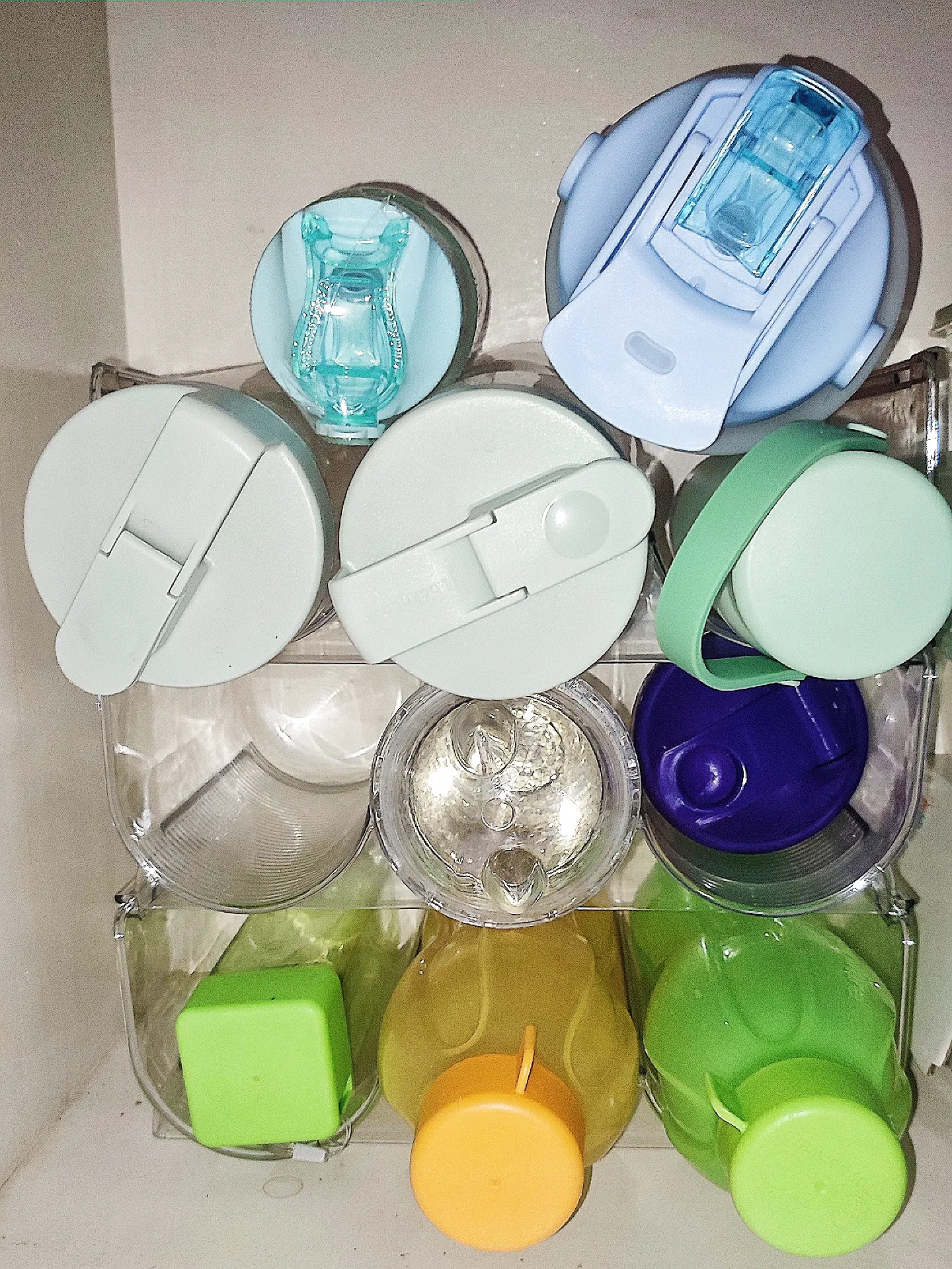 RAK BOTOL MINUM AESTHETIC | Galeri diposting oleh pallets_ | Lemon8