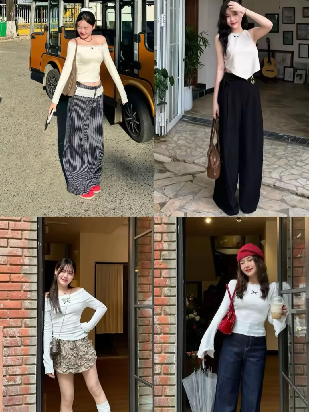 Mix and match clean girl vibe🏝 | แกลเลอรีที่โพสต์โดย nee_eedcardy | Lemon8