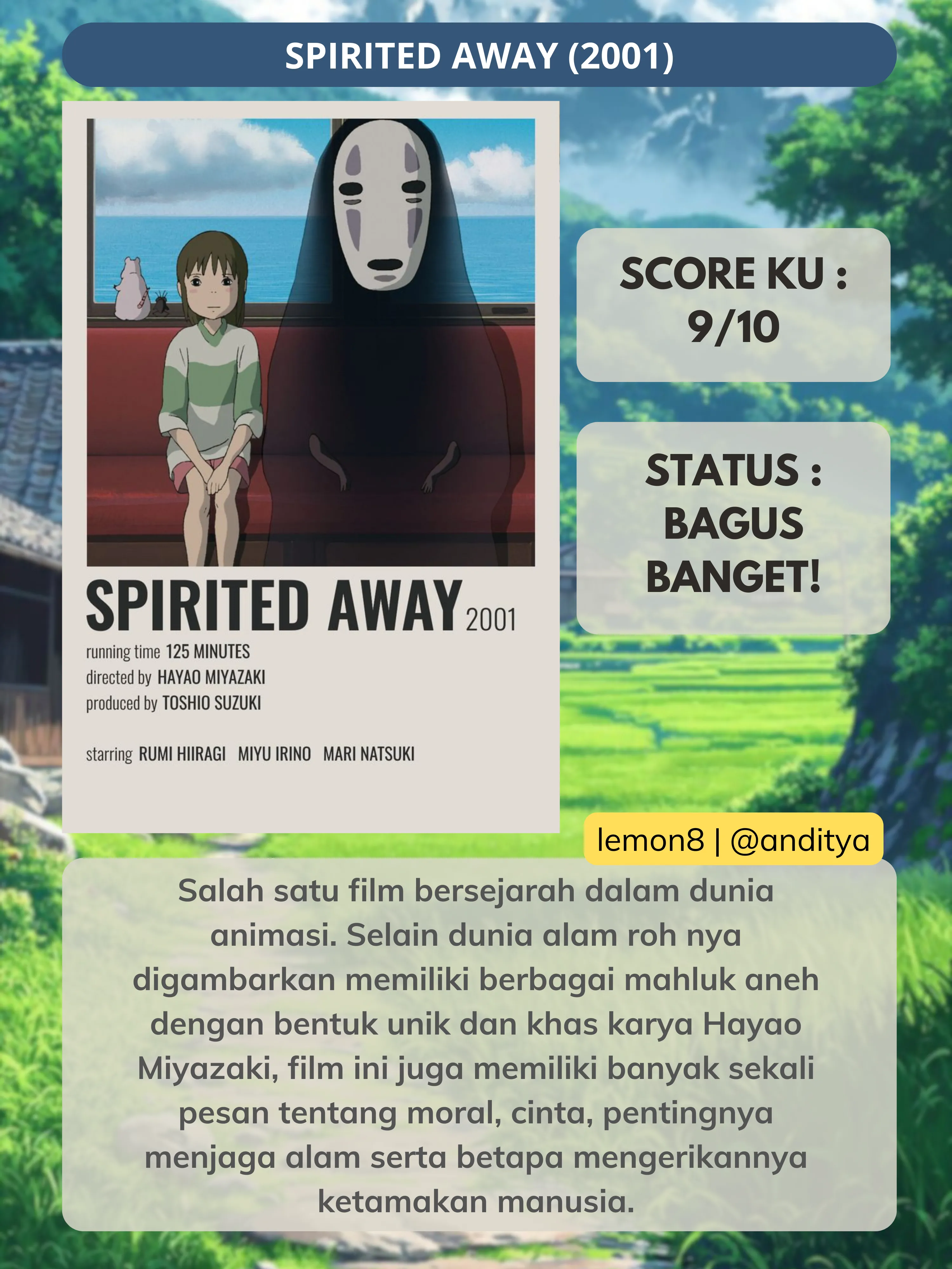 KAMU WAJIB NONTON INI SEKALI SEUMUR HIDUP! | Galeri diposting oleh Anditya | Lemon8