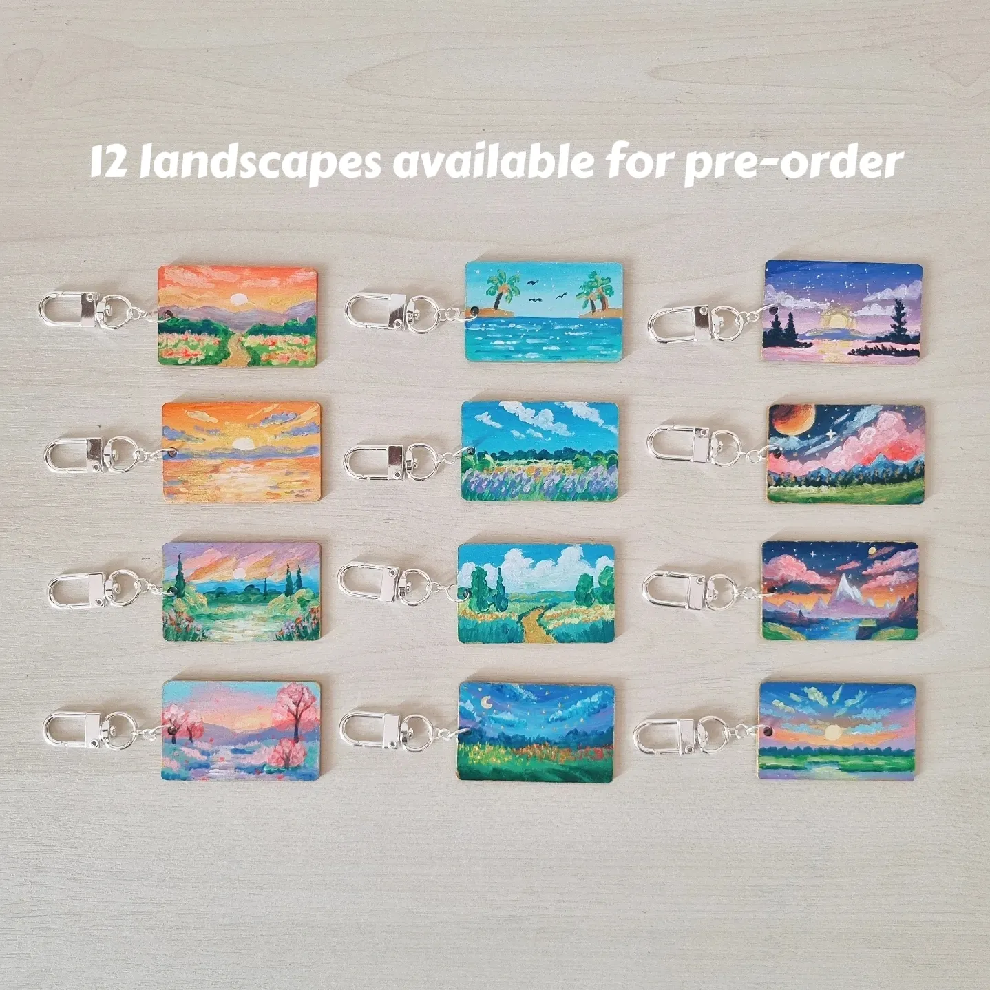 Mini handpainted keychains, customs available! | Gallery posted by Ting ...