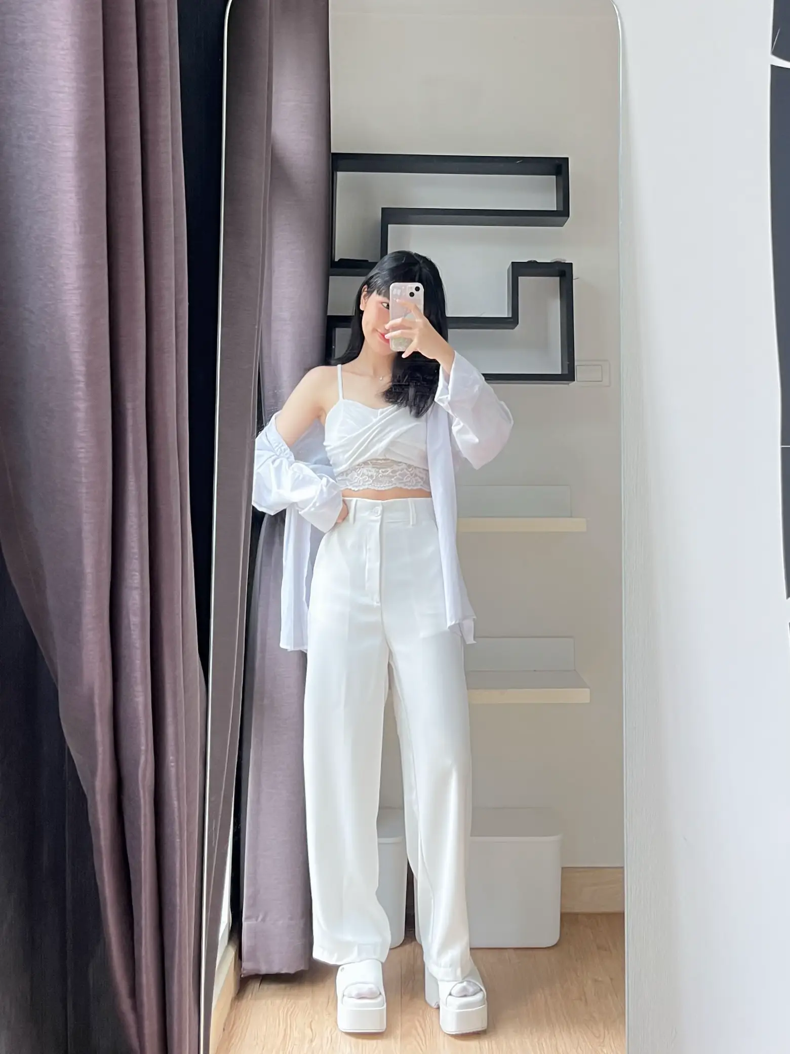 All-White Ootd☁️ฉบับสาว150ซม𓇼เซ็กซี่นิดนึงนะ~! | แกลเลอรีที่โพสต์โดย ...