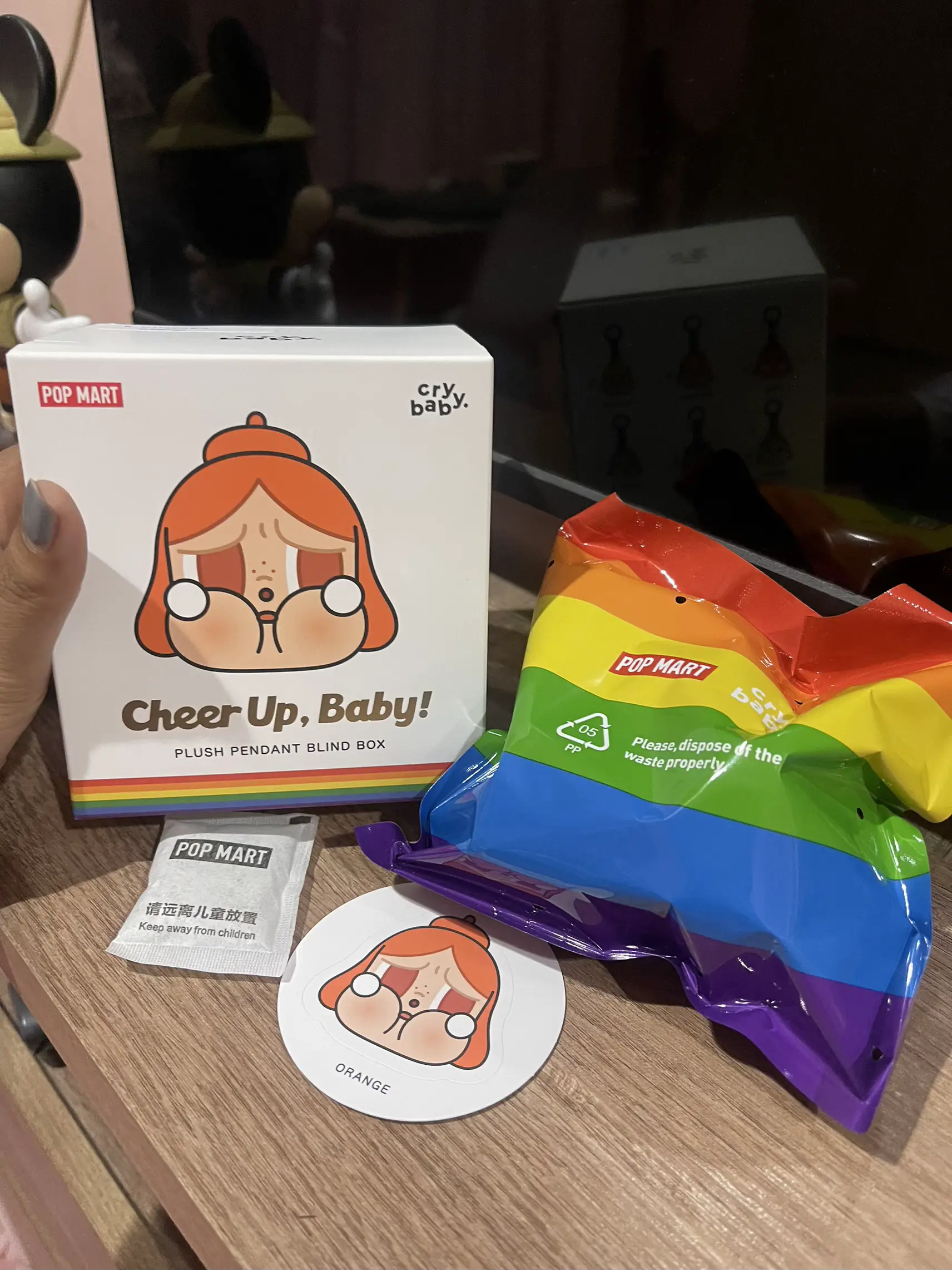 พวงกุญแจ Cry baby cheer up, baby! คอลใหม่ 🧡 | แกลเลอรีที่โพสต์โดย ...