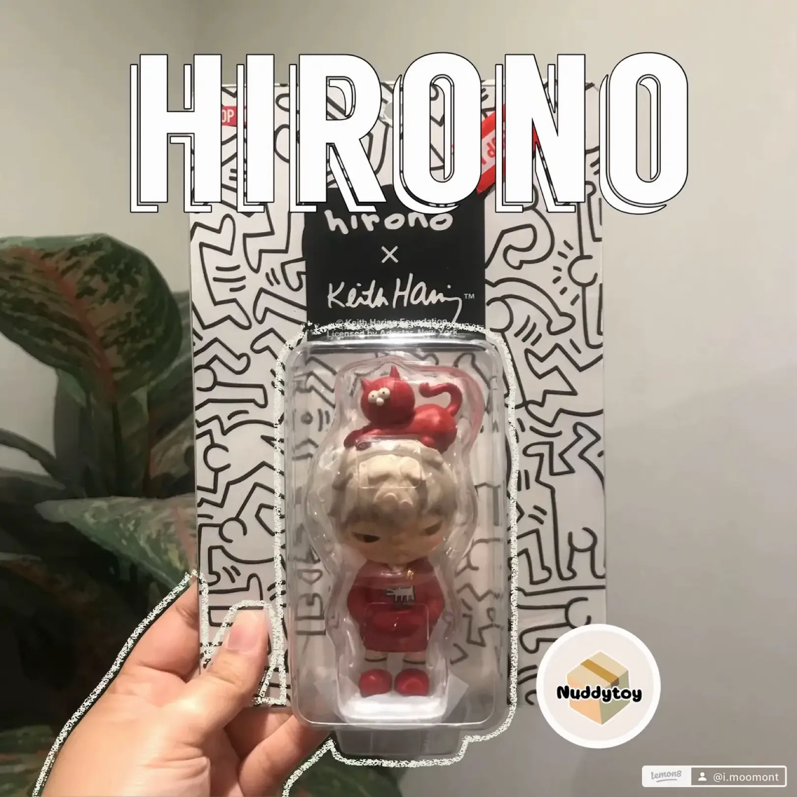 Hirono X Keith Haring Figure Popmart 💯% | แกลเลอรีที่โพสต์โดย Nuddytoy ...