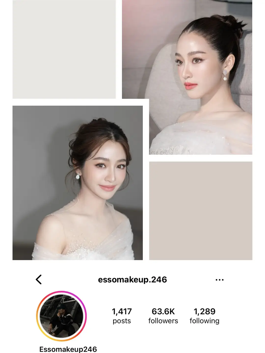 พิกัด 💄ช่างแต่งหน้าออกงาน เจ้าสาว สวยฉ่ำ 👰🏻‍♀️💍 แกลเลอรีที่โพสต์โดย