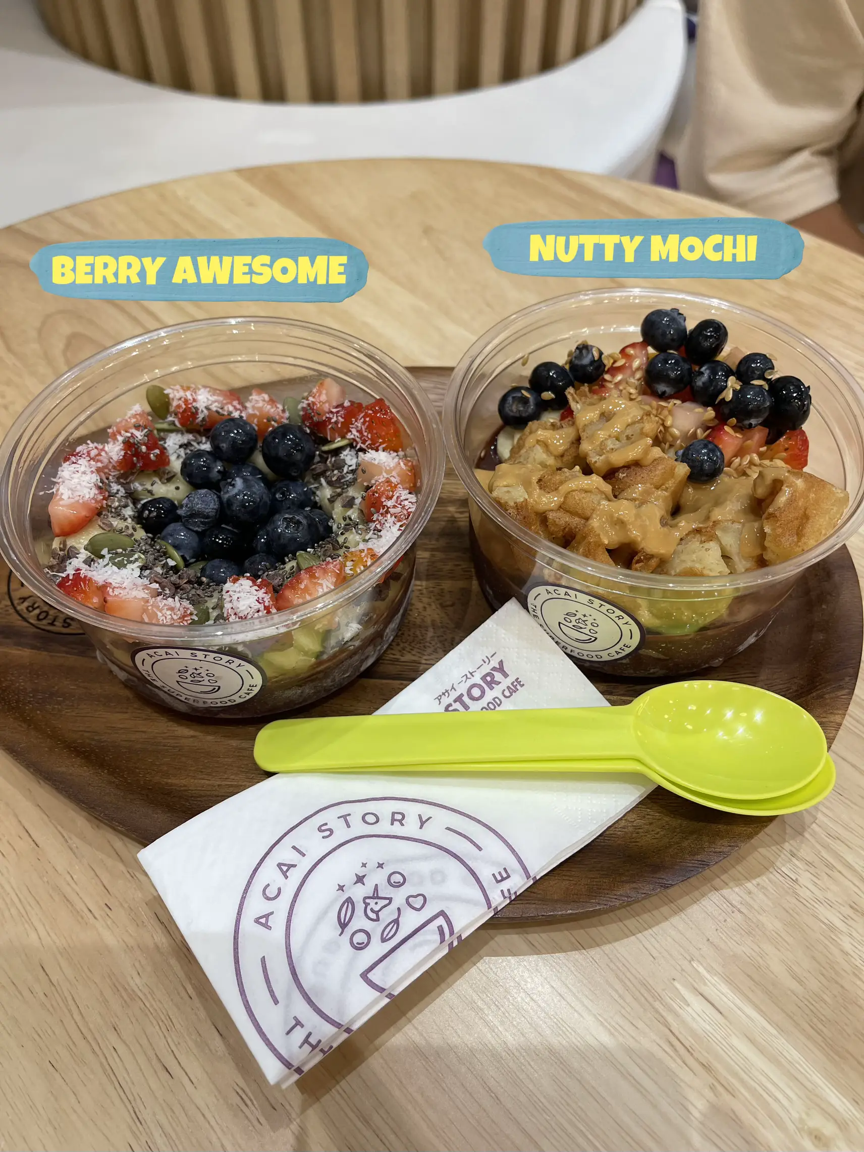 เมนูคลีน ”Acai Story“ ครั้งแรกกับแฟน🫶🏻 | แกลเลอรีที่โพสต์โดย Kamon_pn🐝 | Lemon8