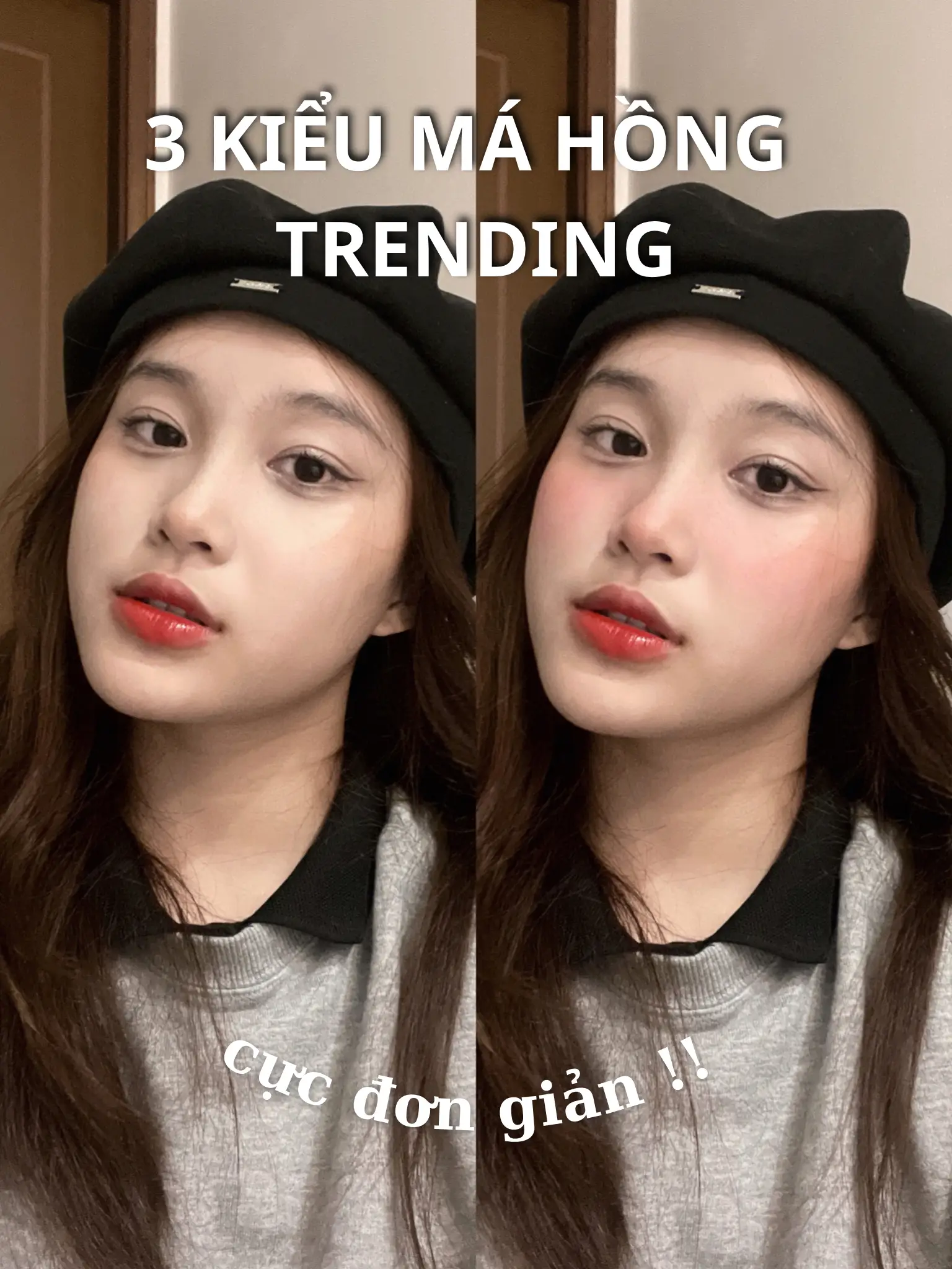 Bỏ TÚI 3 CÁCH ĐÁNH MÁ HỒNG HOT TREND | Bộ sưu tập do Phương Ngân đăng | Lemon8