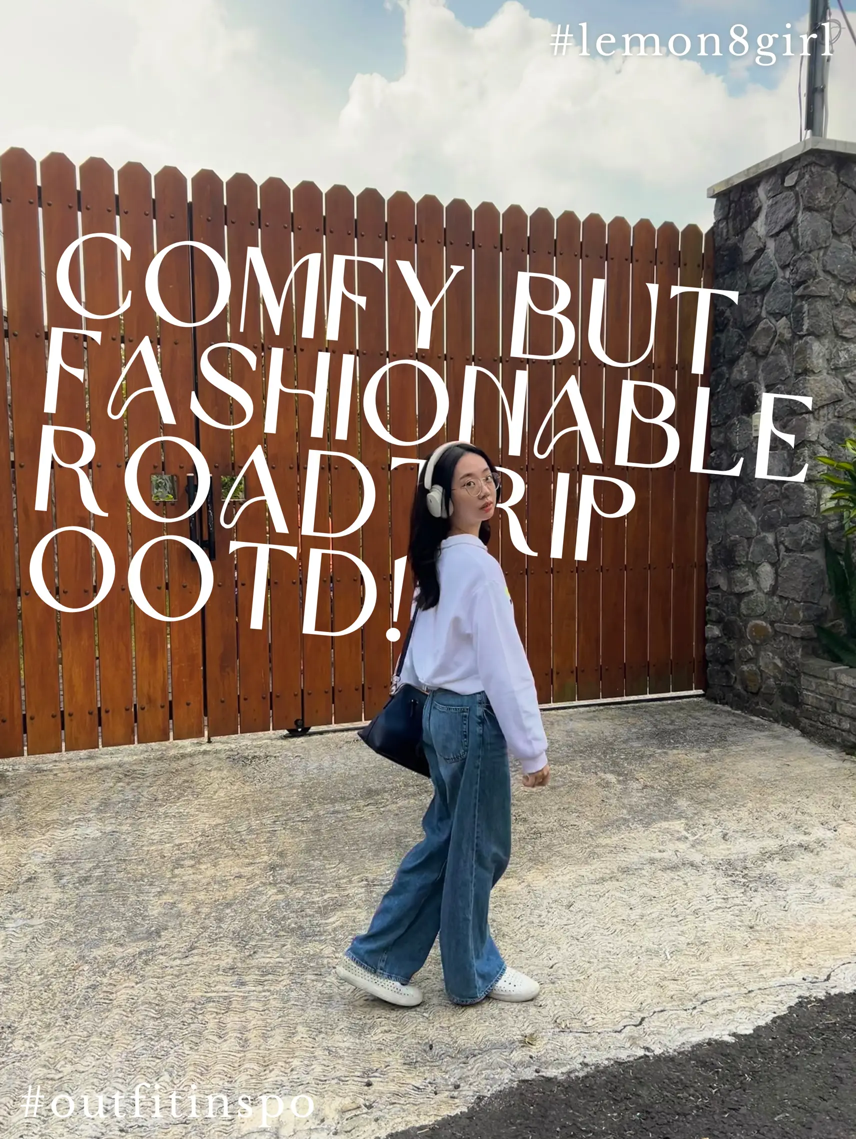 comfy but fashionable roadtrip OOTD! 🛣️ | Gallery posted by ‧₊˚ kims ୨୧ | Lemon8