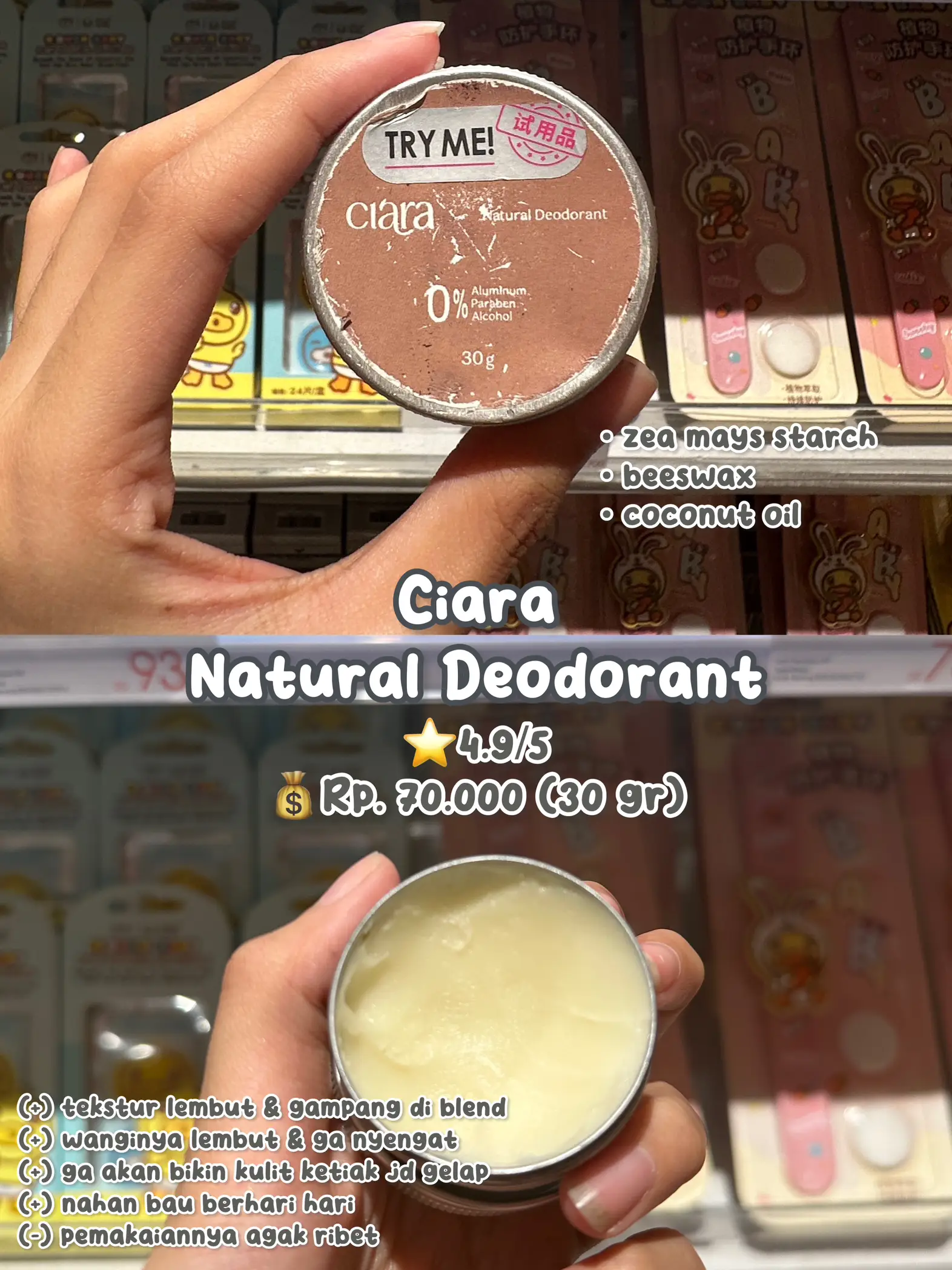 Rekomendasi Deodorant Drugstore Anti Iritasi💗 | Galeri diposting oleh ...