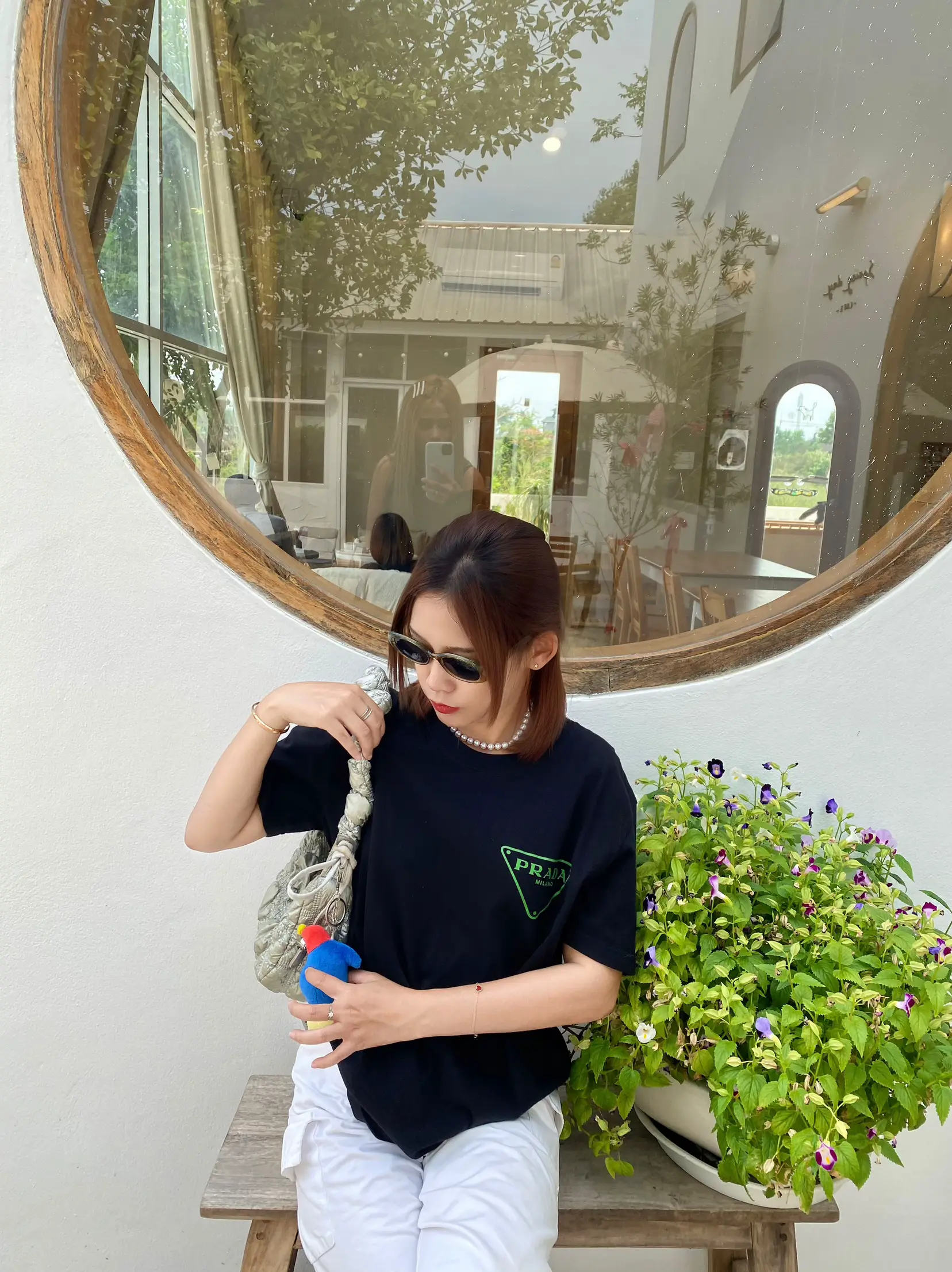 Spring Day Cafe Rayong 🌤️🐈🪐🌸 | แกลเลอรีที่โพสต์โดย คุณตาลรีวิว | Lemon8