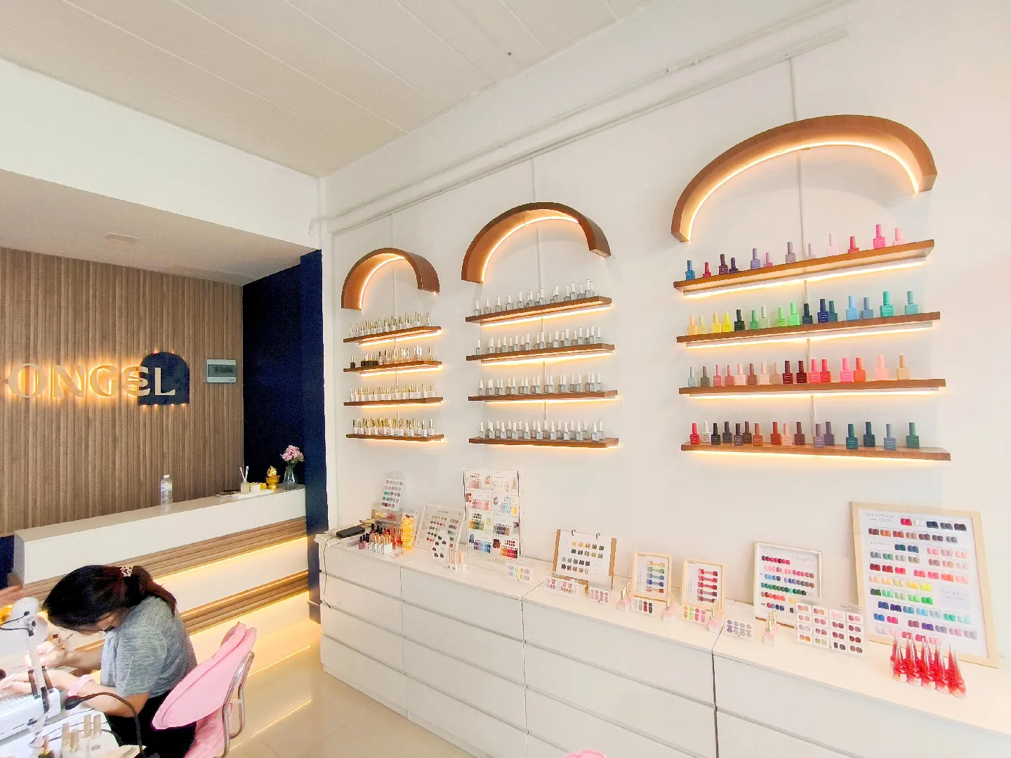 ร้านเล็บเปิดใหม่ใกล้ ม.หัวเฉียวOngel.nailstudio | แกลเลอรีที่โพสต์โดย มะมี๊คุมิ | Lemon8