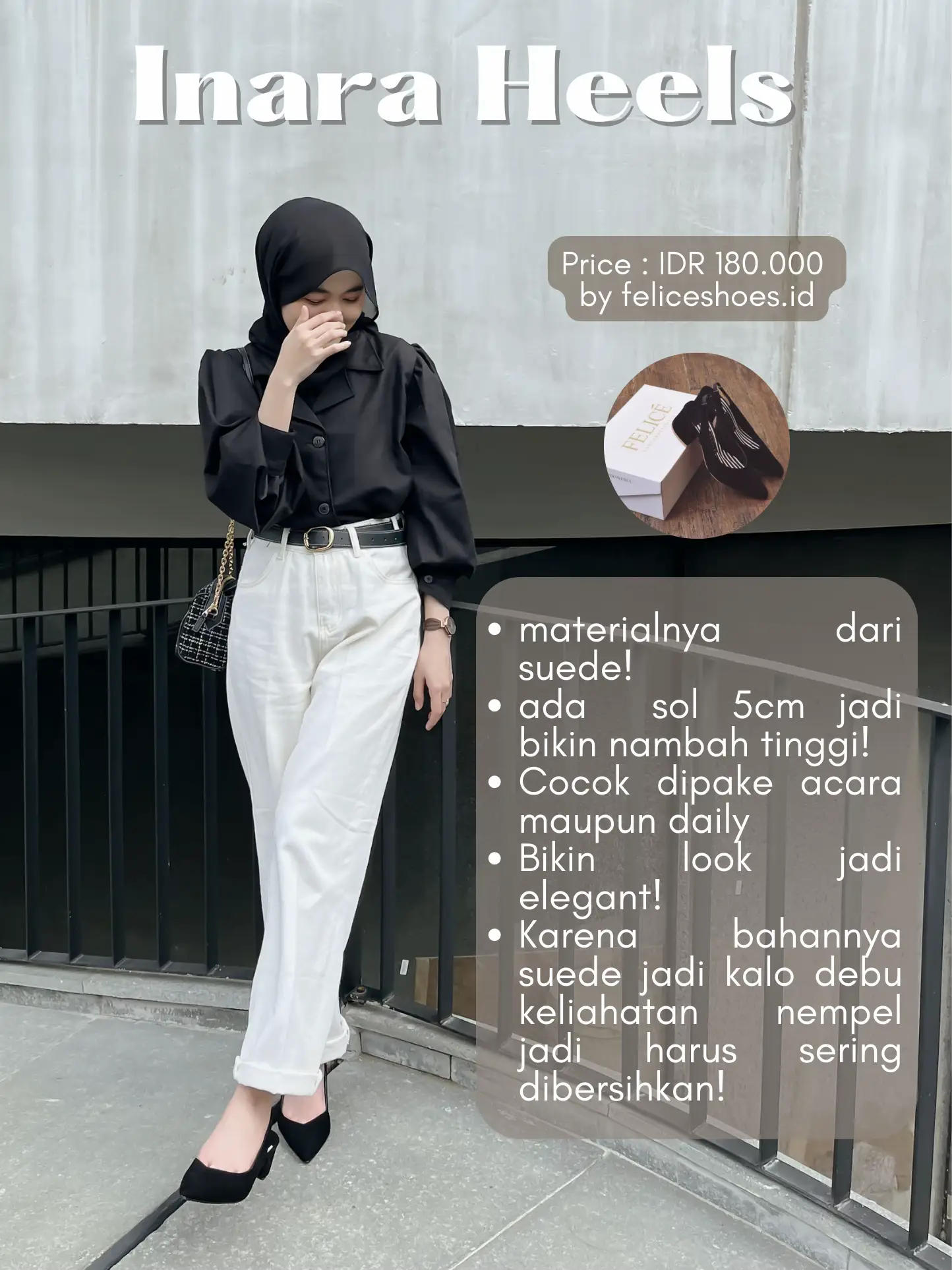 3 Rekomendasii Heels Yang Nyaman Untuk Daily!😍💖 | แกลเลอรีที่โพสต์โดย ...