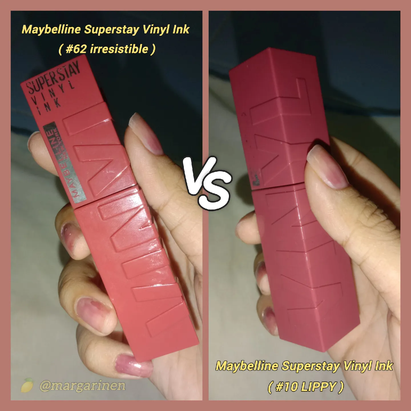 Maybelline Superstay Vinyl Ink #10 VS #62 💋💄 | แกลเลอรีที่โพสต์โดย ur ...