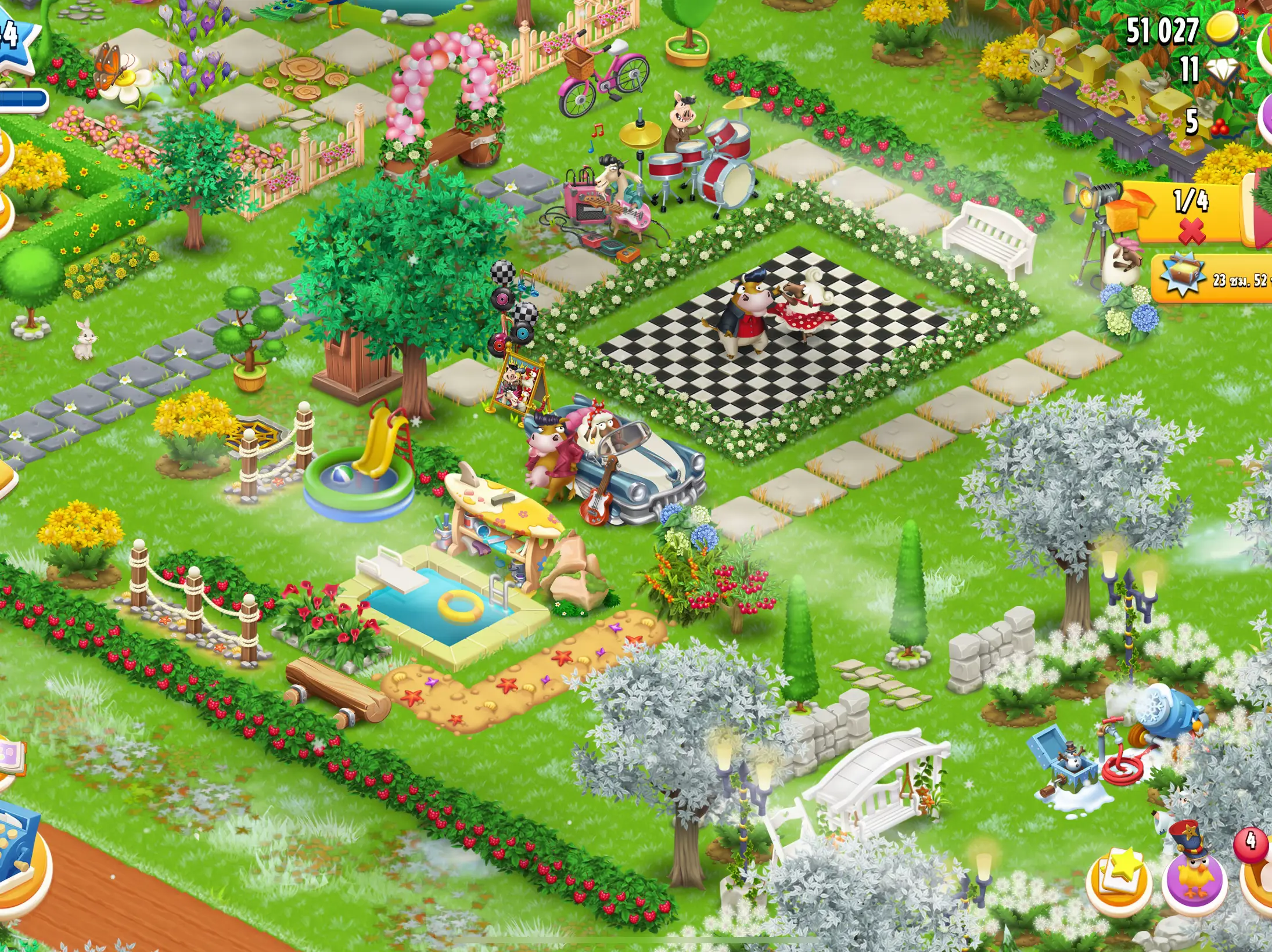 How to เเต่งฟาร์ม Haydayสวยๆ 💞เเบบไม่เติมม!!💞 | แกลเลอรีที่โพสต์โดย ...