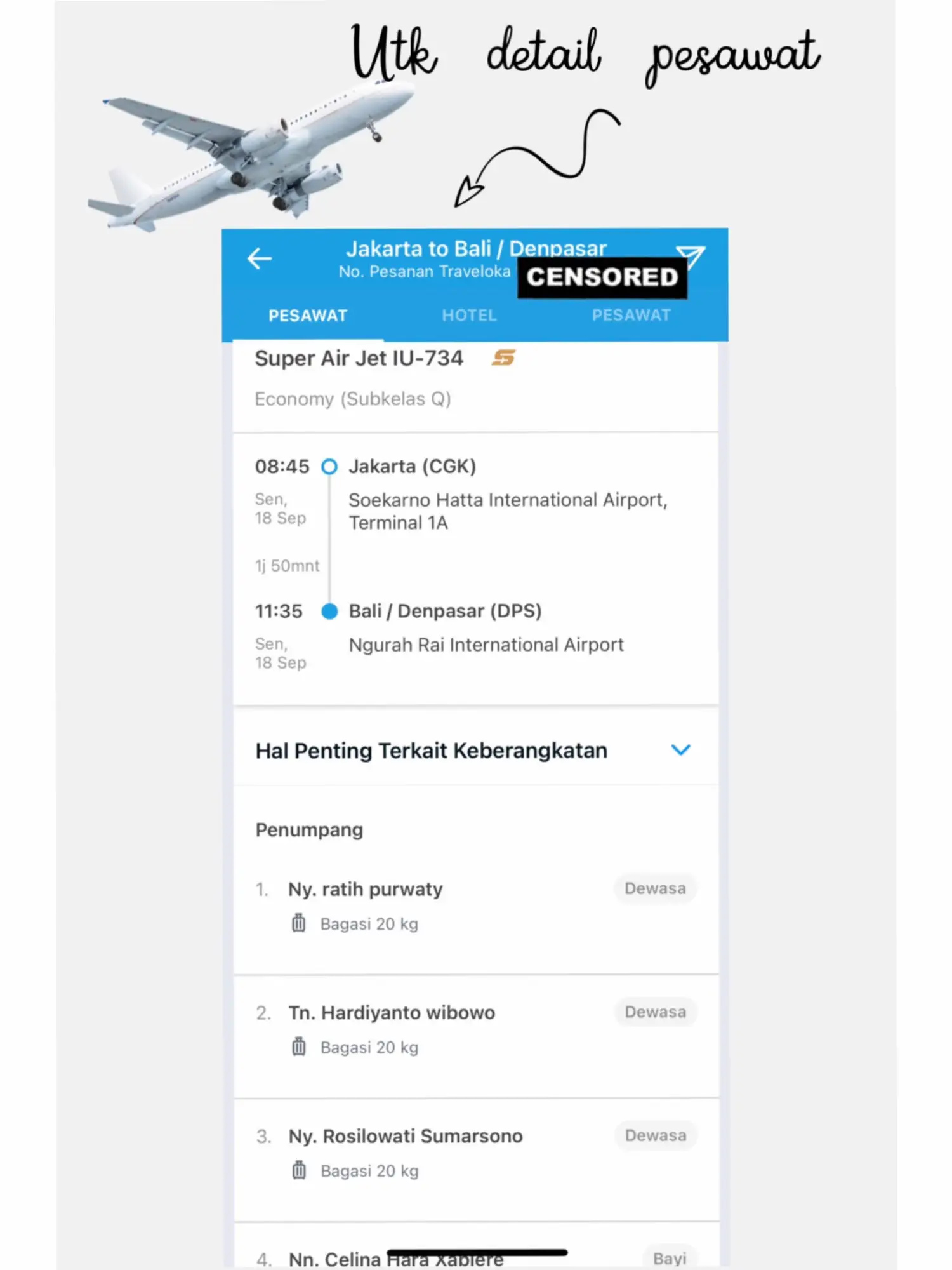 Budgeting Jakarta-Bali 5 Hari 4 Malam | Galeri diposting oleh Ratih P | Lemon8