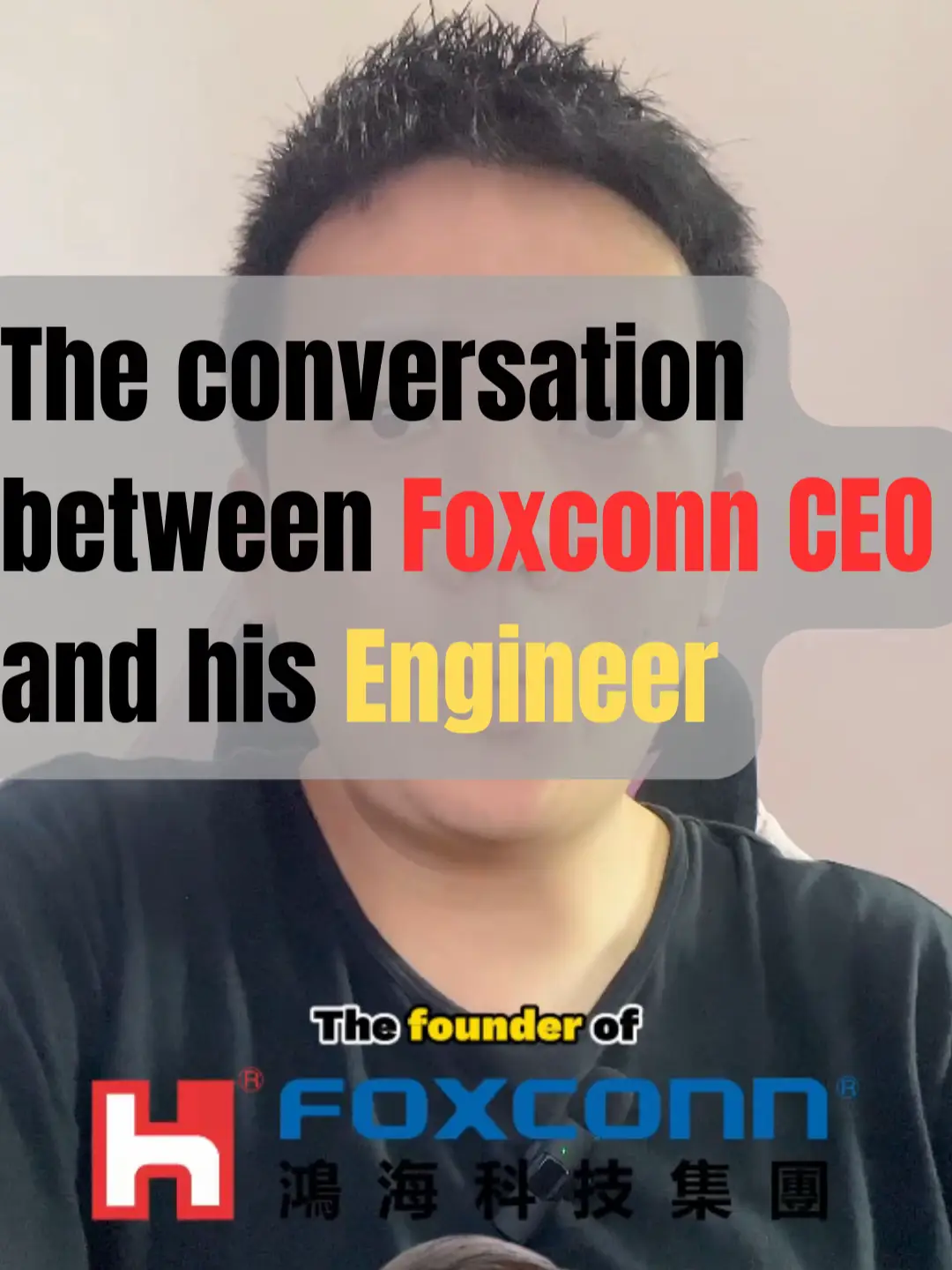 Foxconn CEO’s conversation with his Engineer | Video published by ...