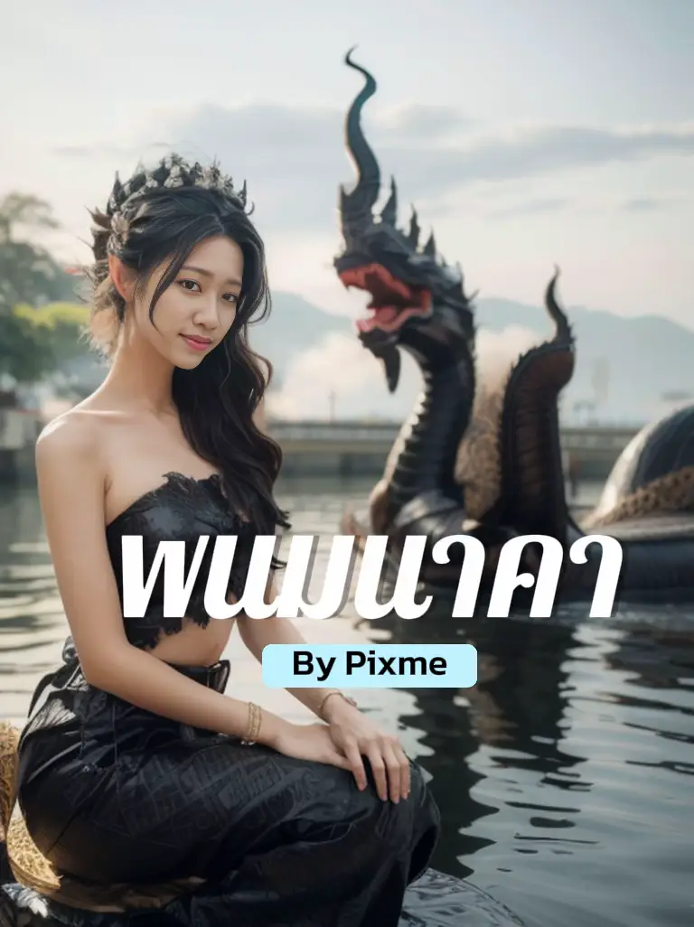 แต่งรูปตามละครพนมนาคา🐍🖤 | แกลเลอรีที่โพสต์โดย Pixme | Lemon8