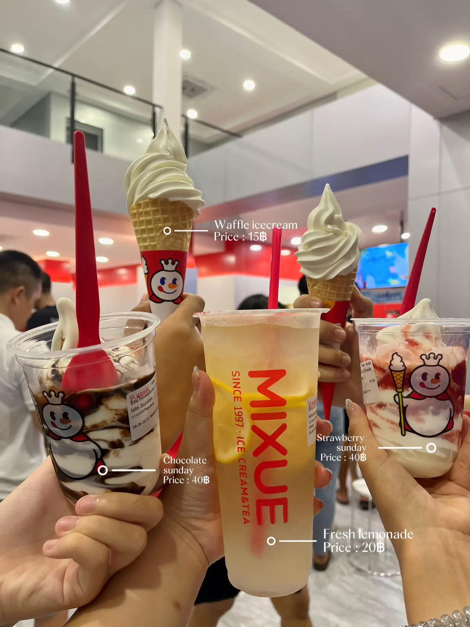 ที่บางแสนมีร้านไอติมเจ้าดังจากจีน MIXUE แล้วนะ! | แกลเลอรีที่โพสต์โดย ...