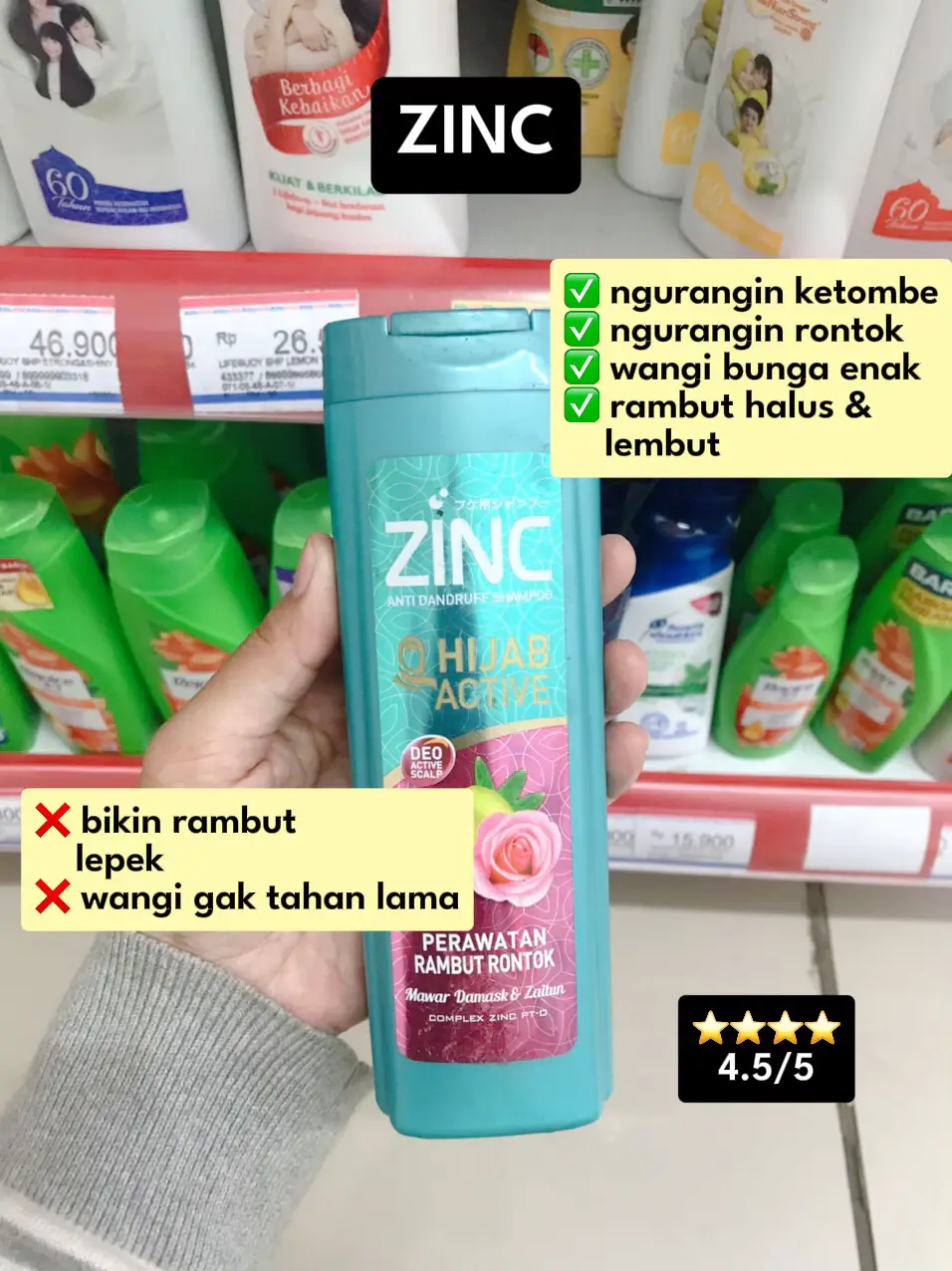 Rekomendasi sampo anti rambut rontok edisi hijab | Galeri diposting ...