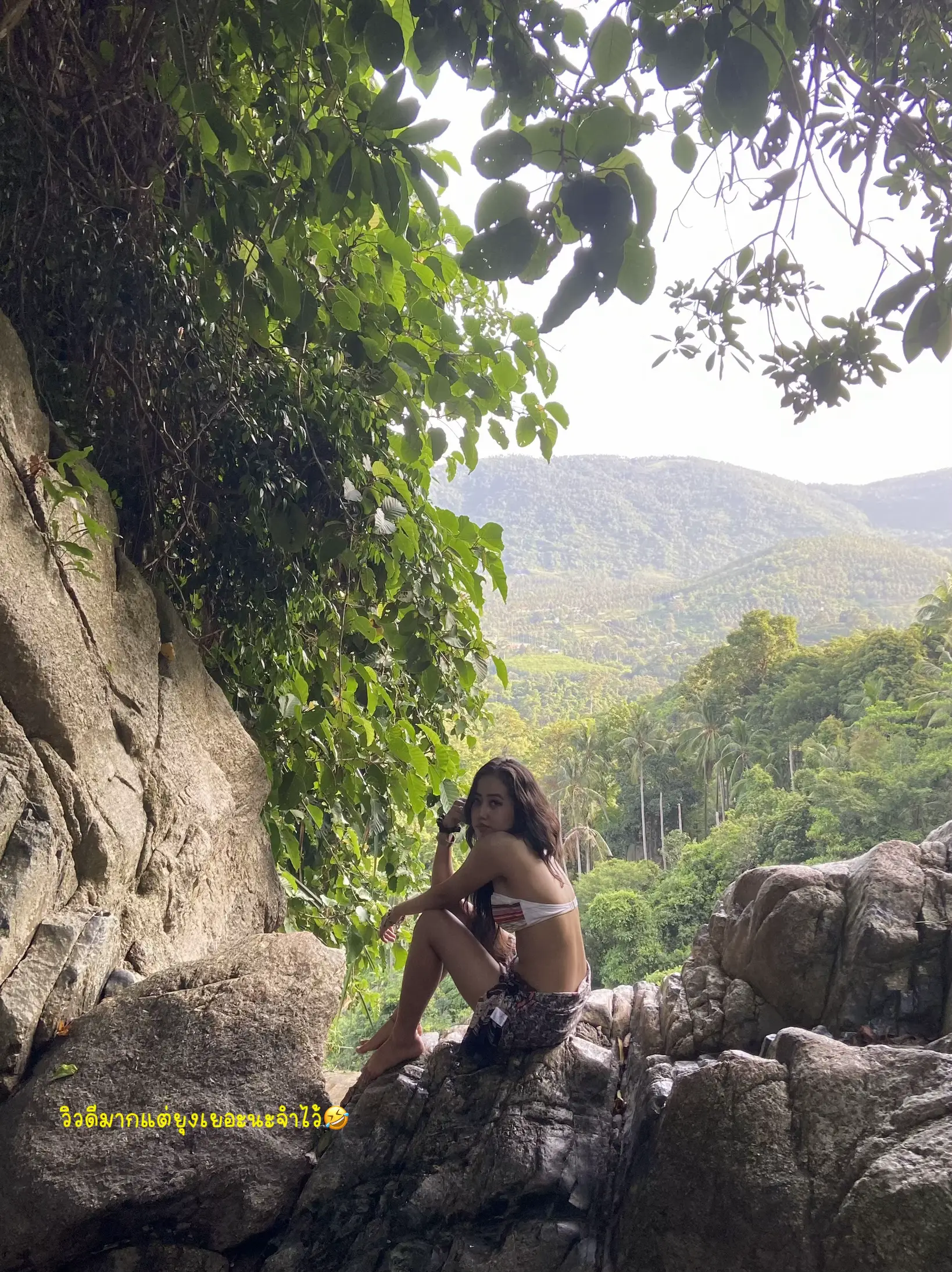 Kho Samui น้ำตกหน้าเมือง 2 | จ.สุราษฏานี 🏝️ | แกลเลอรีที่โพสต์โดย BOONYARAT ;) | Lemon8