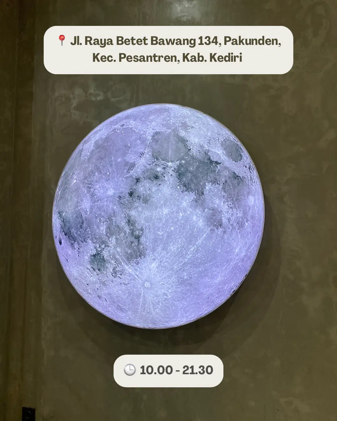 Cafe Tema Luar Angkasa di Kediri : Asturo | Galeri diposting oleh feb ˖° | Lemon8