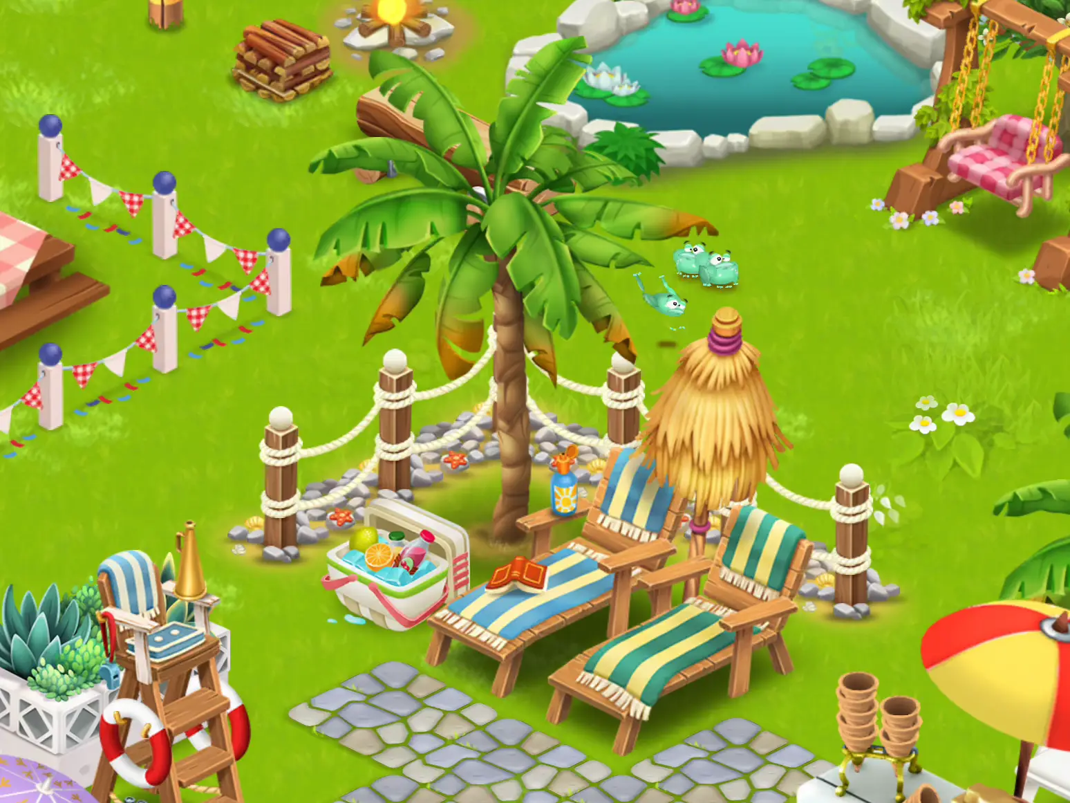 แต่งฟาร์ม HAY DAY : POOL COLLECTiON | แกลเลอรีที่โพสต์โดย mieu | Lemon8