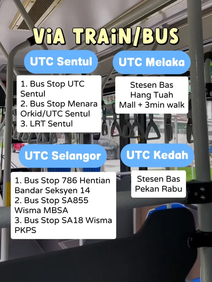 Cawangan UTC Dekat dgn LRT & Bus Stop 🚉 Avoid Jam😭 | Galeri disiarkan ...
