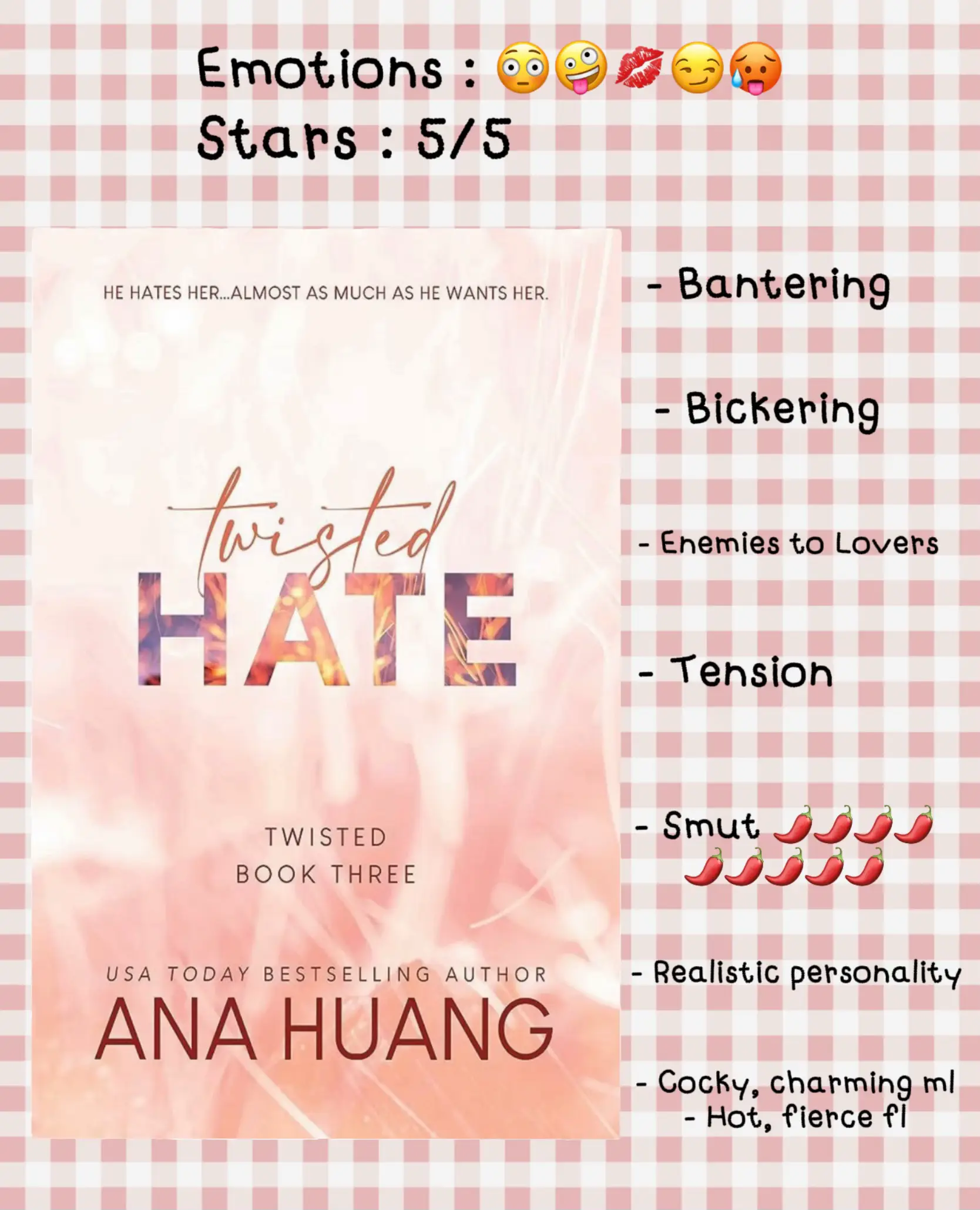 Review Twisted Hate (นิยายอังกฤษ) | แกลเลอรีที่โพสต์โดย Bookgirlie_2002 ...