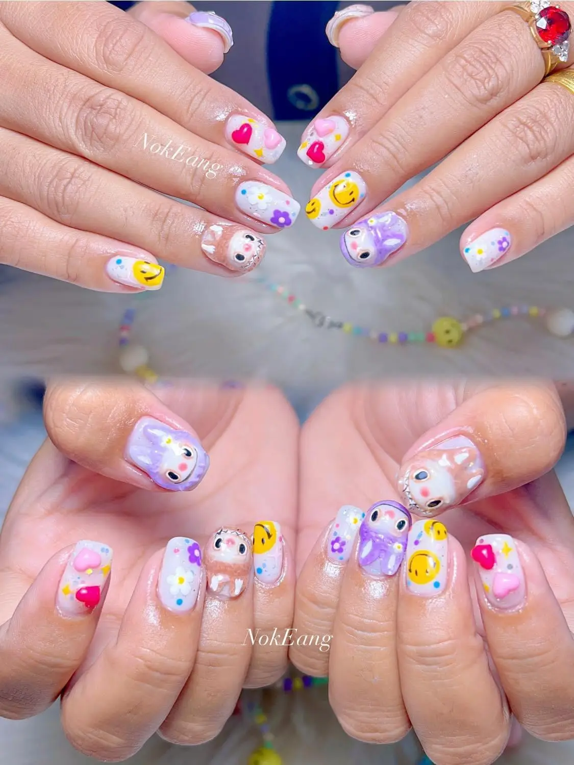 ลาบูบู้ ลายไทย | แกลเลอรีที่โพสต์โดย Another Kanok | Lemon8