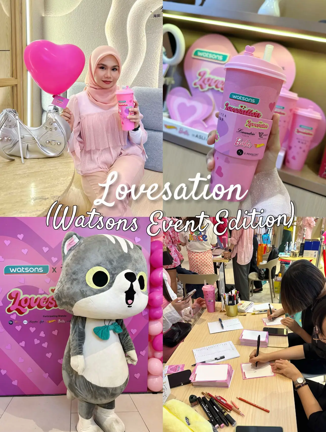 Lovesation (Watsons Event Edition) | Galeri disiarkan oleh Nadh ♡ | Lemon8