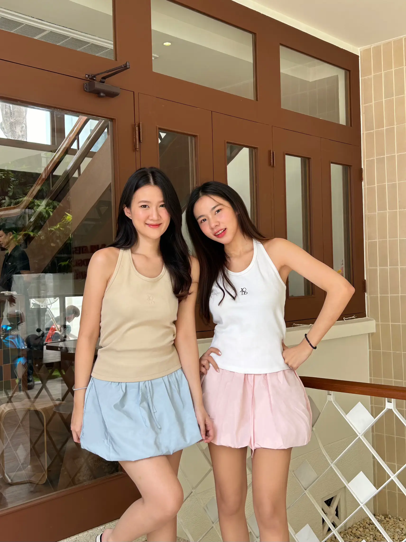 รวมไอเดียแมทต์ชุดคู่กับเพื่อน 👭🏼 | แกลเลอรีที่โพสต์โดย chor | Lemon8