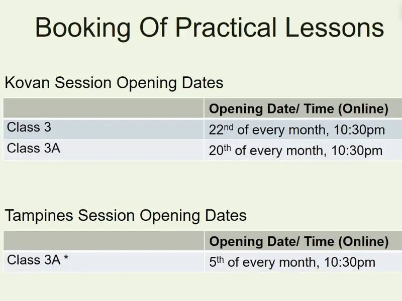 CDC Kovan Practical Lesson Booking & TIPS! | Gallery posted by Xyla ...
