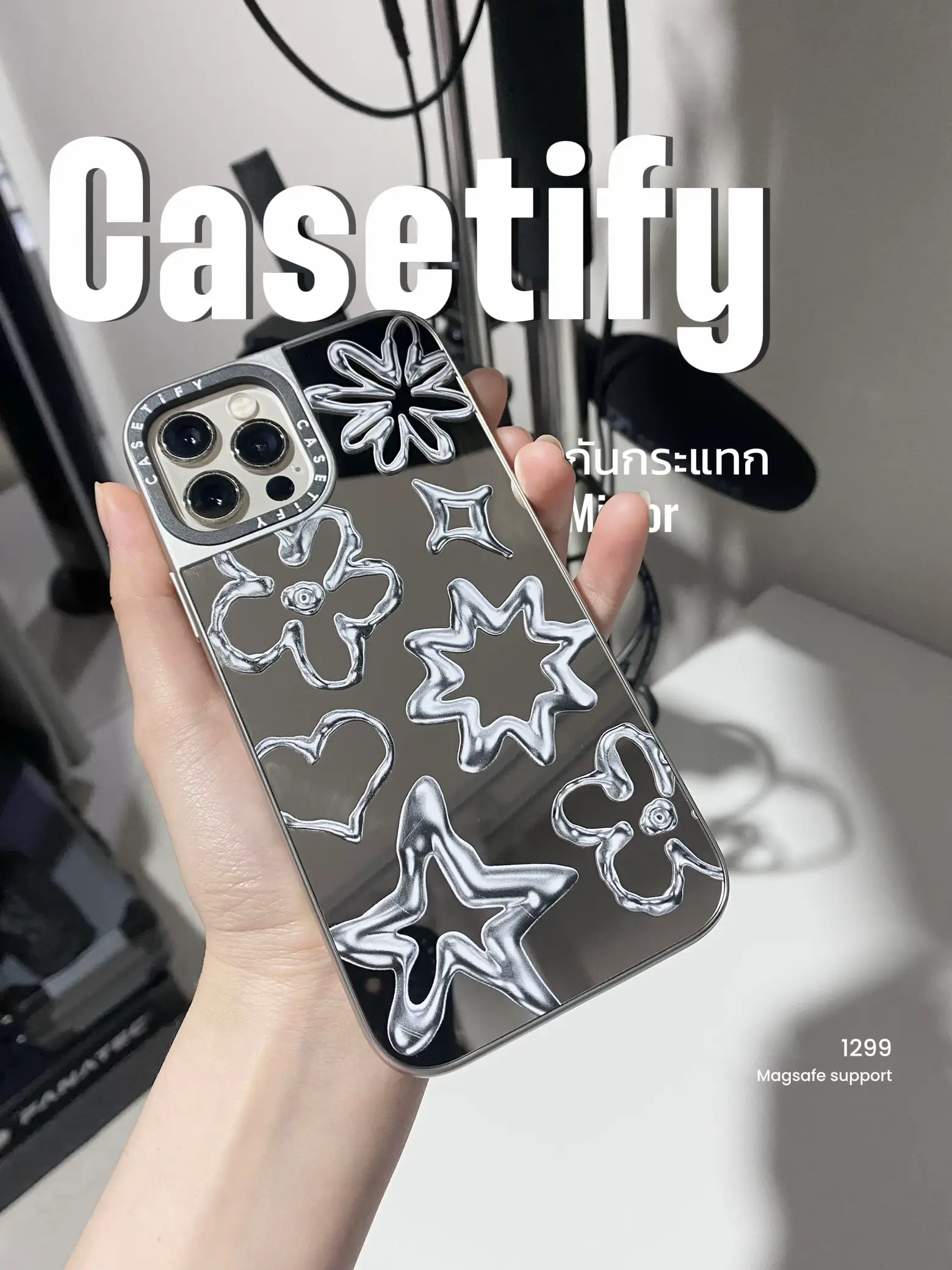 Casetify กันกระแทกแบบกระจก สวยมาก! 🩶 | แกลเลอรีที่โพสต์โดย Earnyakul ...