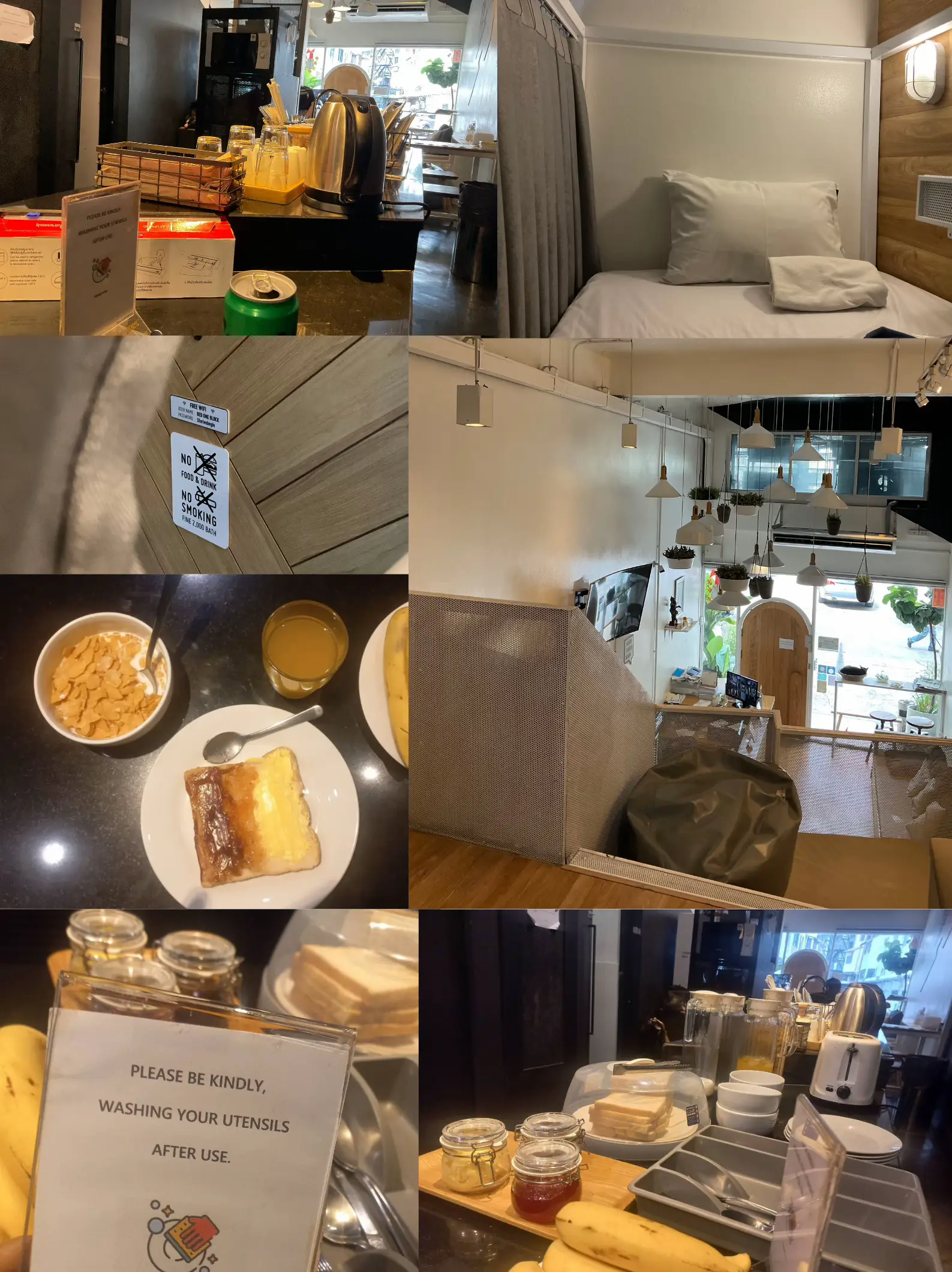 Hostel สุดชิคย่านสีลม เช็คอินได้ 24 ชั่วโมง "Tiang Studio" | แกลเลอรี ...