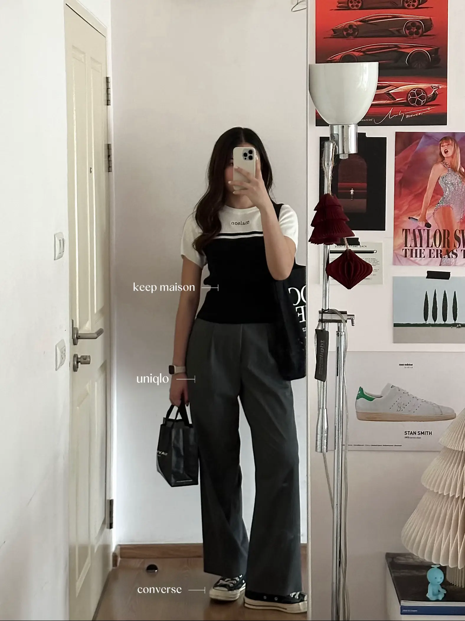 ootd in a week (monotone edition) | แกลเลอรีที่โพสต์โดย jnmayy | Lemon8