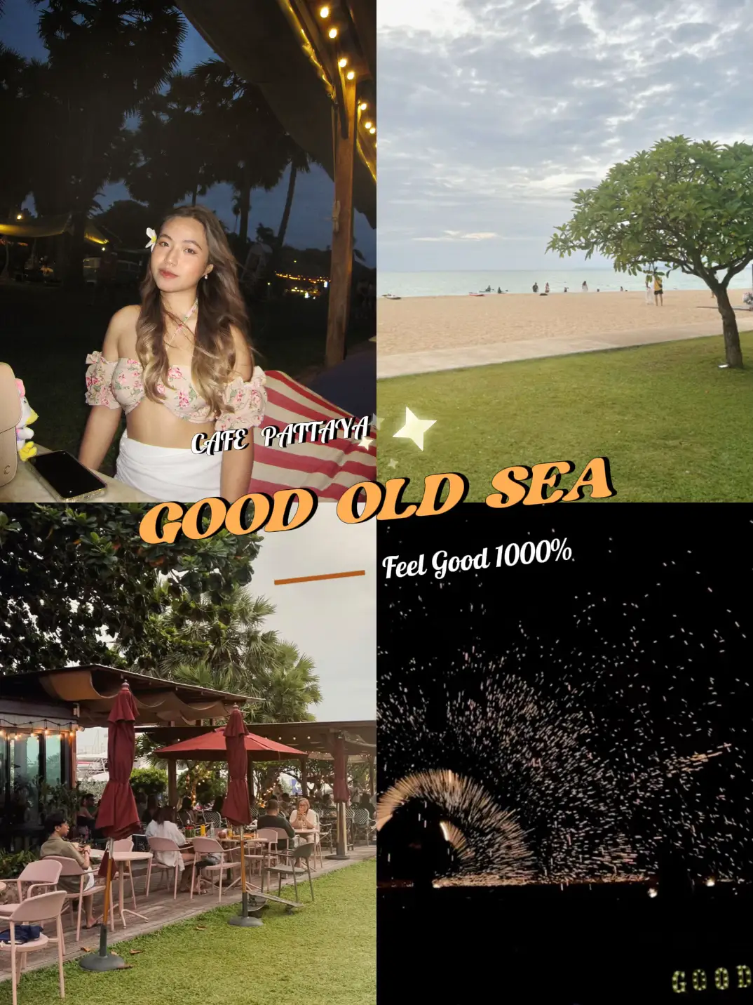 Good Old Sea | Cafe Pattaya Feel Good 1000% | แกลเลอรีที่โพสต์โดย bubble | Lemon8