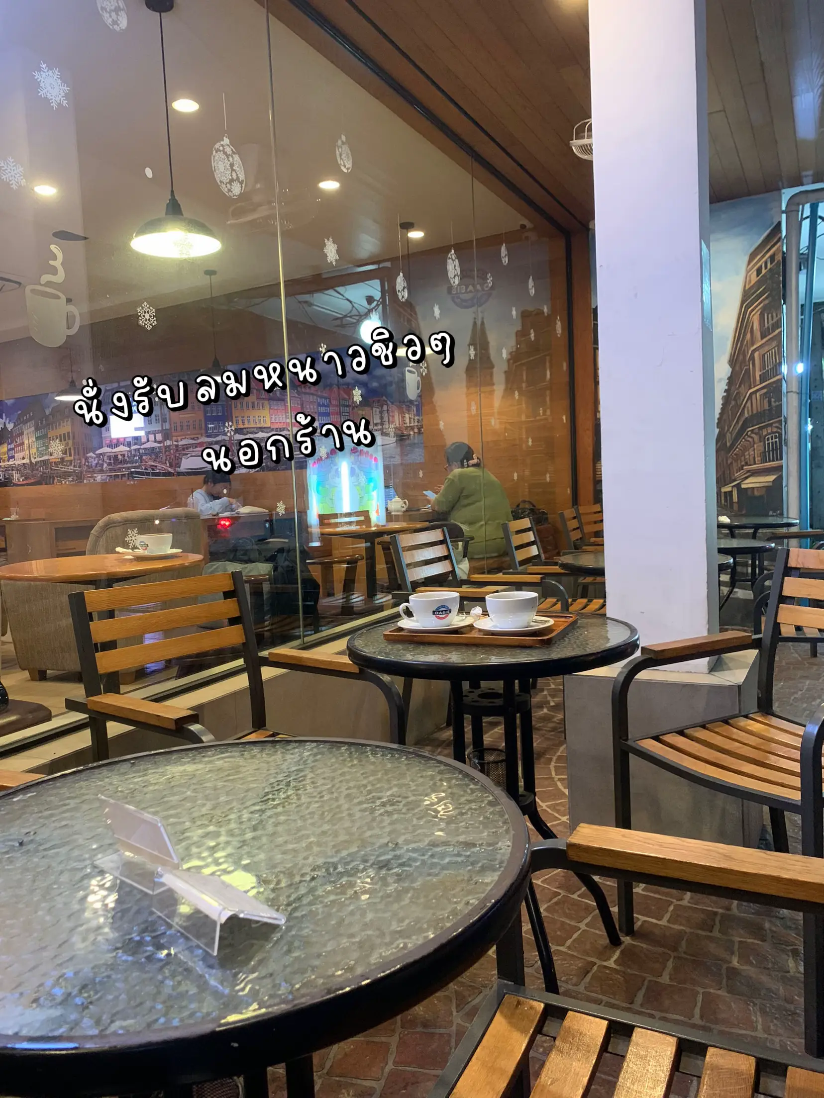 OASIS Cafe | คาเฟ่ 24/7 เปิดแข่งกับ 7-11 ไปเล้ยย !! | แกลเลอรีที่โพสต์โดย FIATz | Lemon8