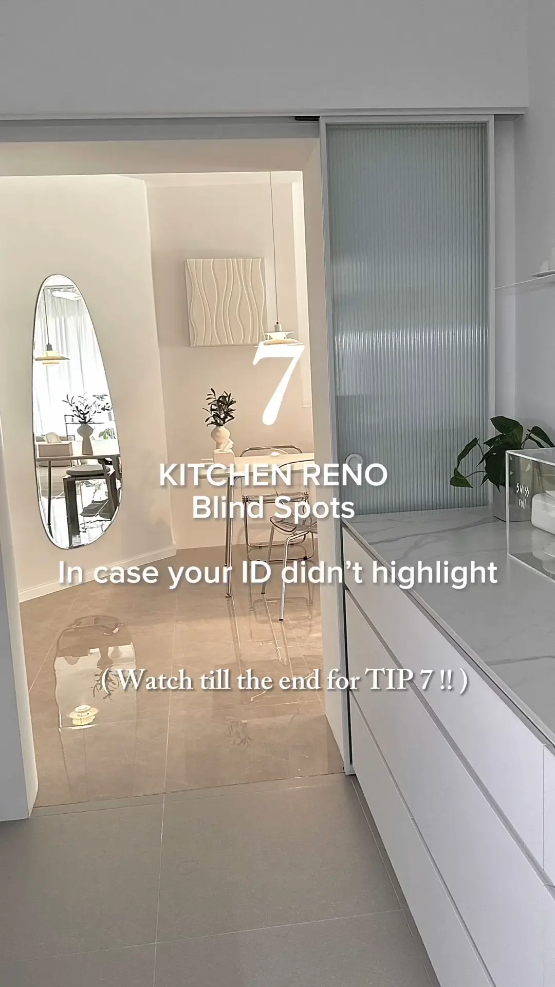 ⭐️7 Kitchen Reno Blind Spots to remind your ID | Video published by ...
