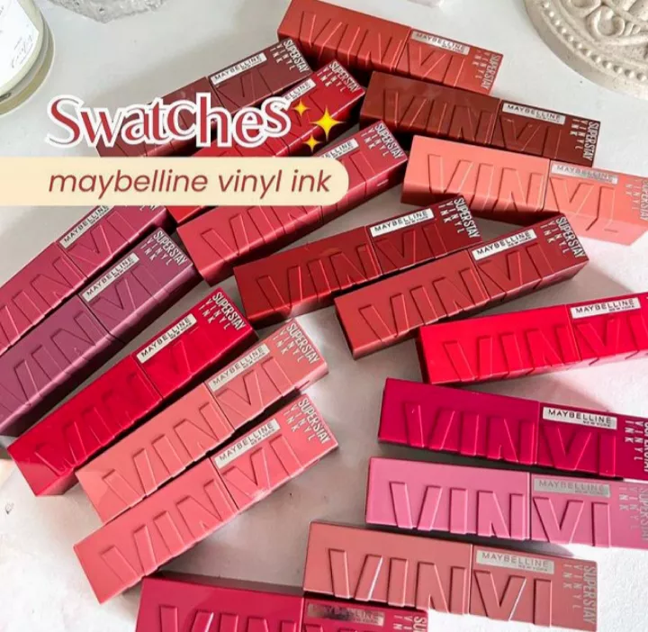 maybelline vinyl ink🍋 | Galeri diposting oleh cosmeticslovers | Lemon8