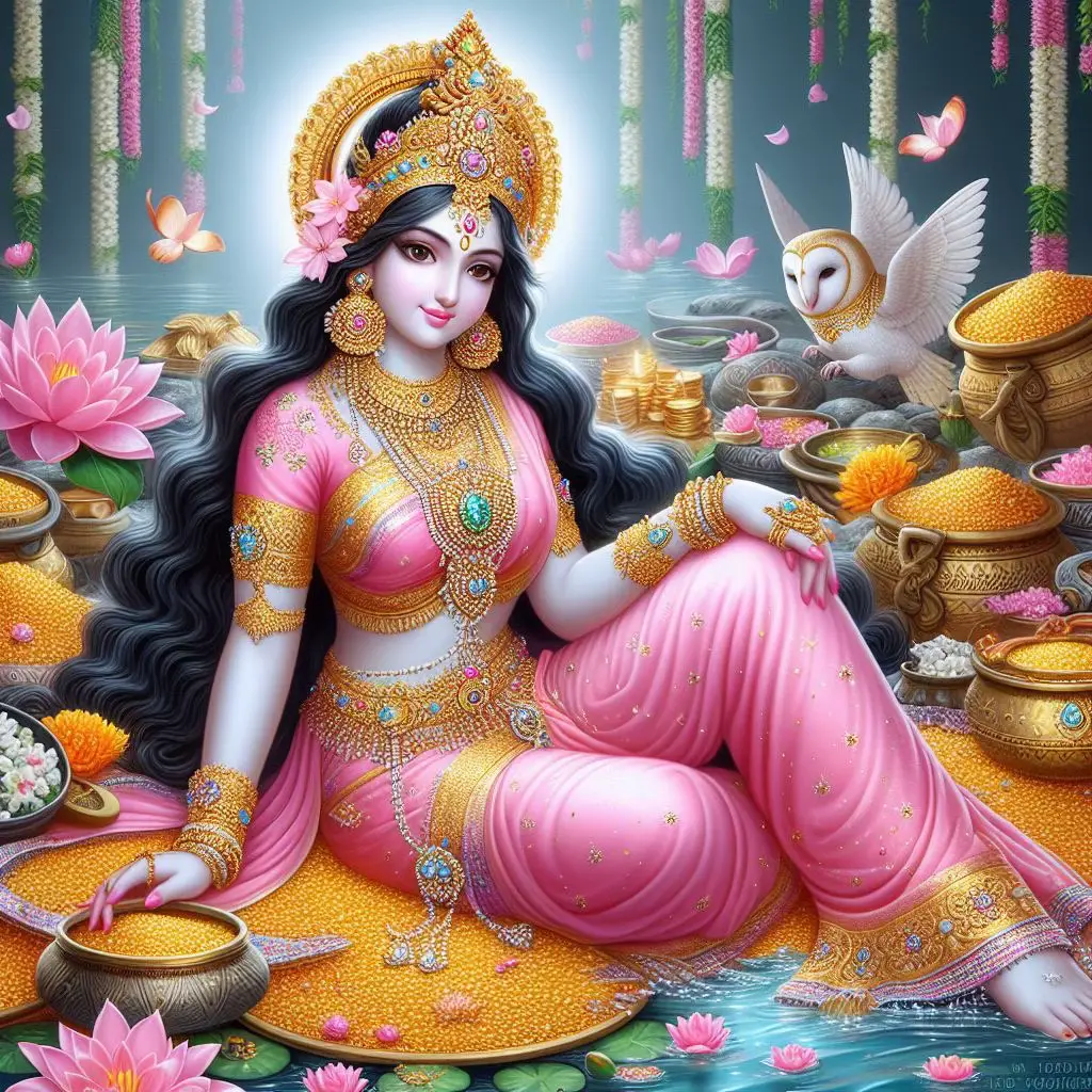 พระแม่ลักษมี | แกลเลอรีที่โพสต์โดย Suthita | Lemon8