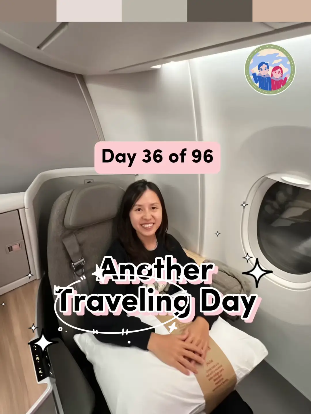 Iberia economy + business flight | Video published by shrugmyshoulder | Lemon8