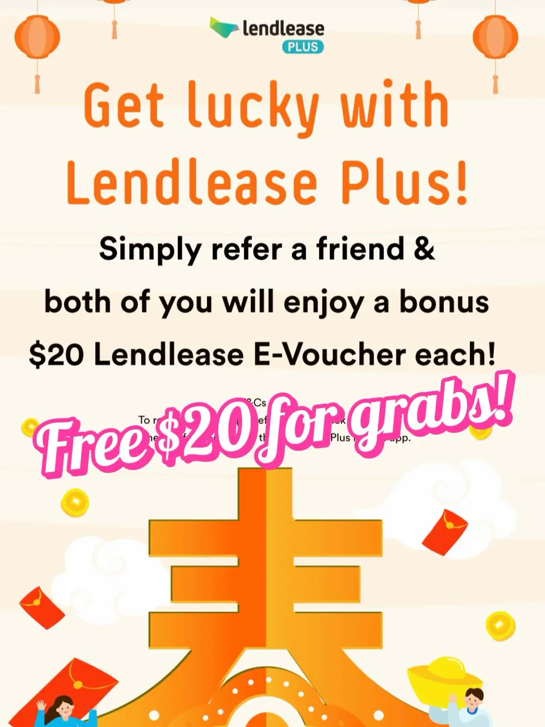 Free $20 for new lendlease app signups!! | Gallery posted by OurBTOhome ...