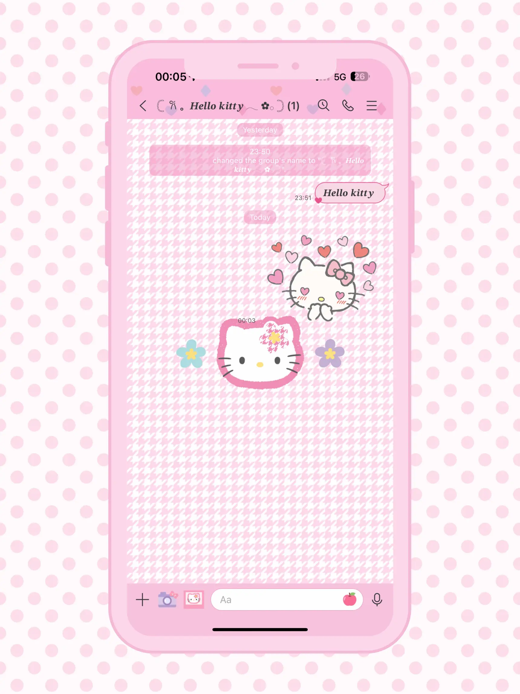 * ป้ายยาธีมไลน์ 𓊆 𐙚 。𝑯𝒆𝒍𝒍𝒐 𝒌𝒊𝒕𝒕𝒚 𝟗𝟎‘𝒔 𓂃 𓂂 𓊇 | แกลเลอรีที่โพสต์โดย 𓂃꙳⋆ ลิ นิ น ̈˚ | Lemon8