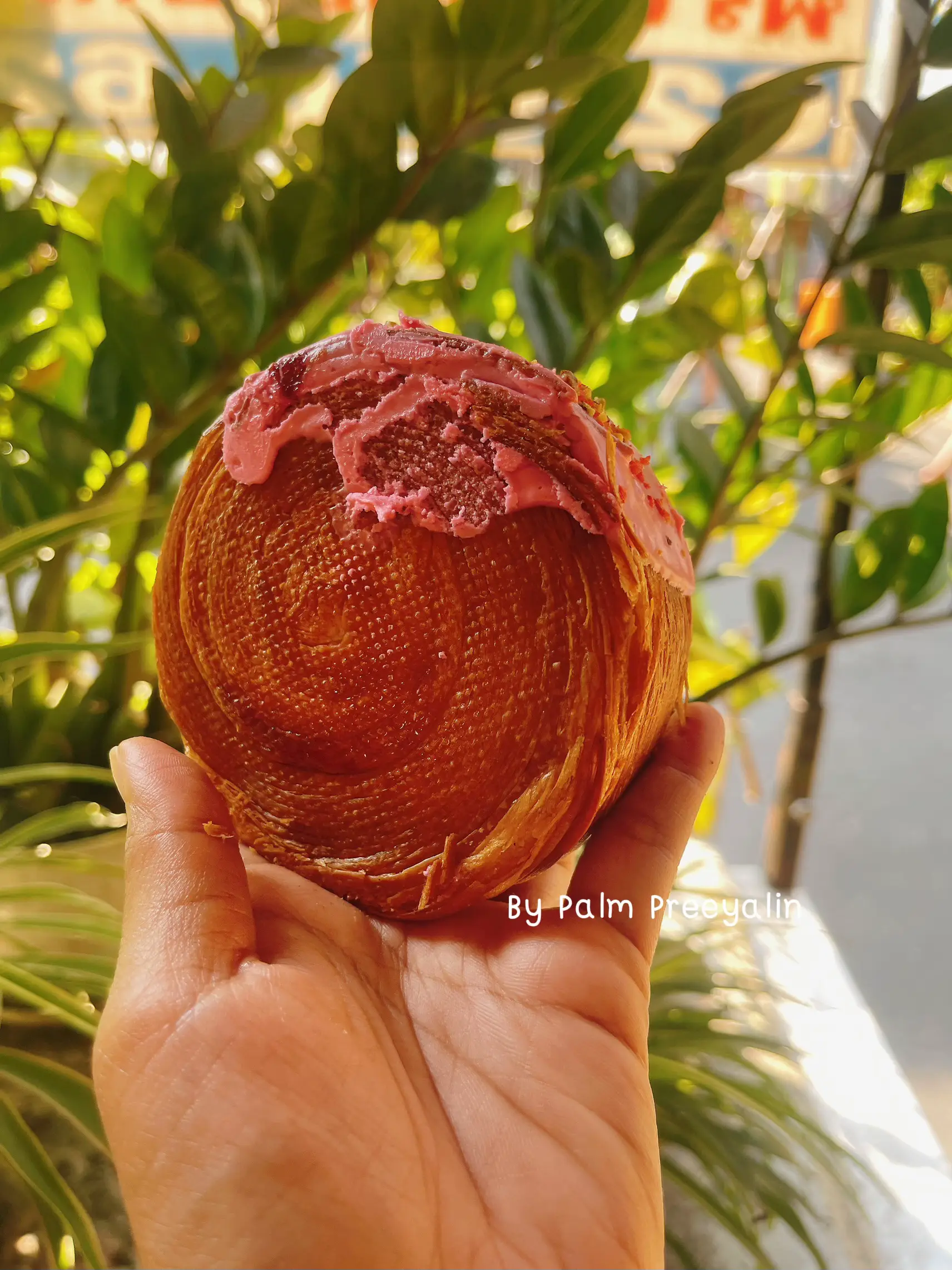 Timber Ring ร้านขนมปราง เมืองทอง ร้านดังในTiktok | แกลเลอรีที่โพสต์โดย Palm Preeyalin | Lemon8