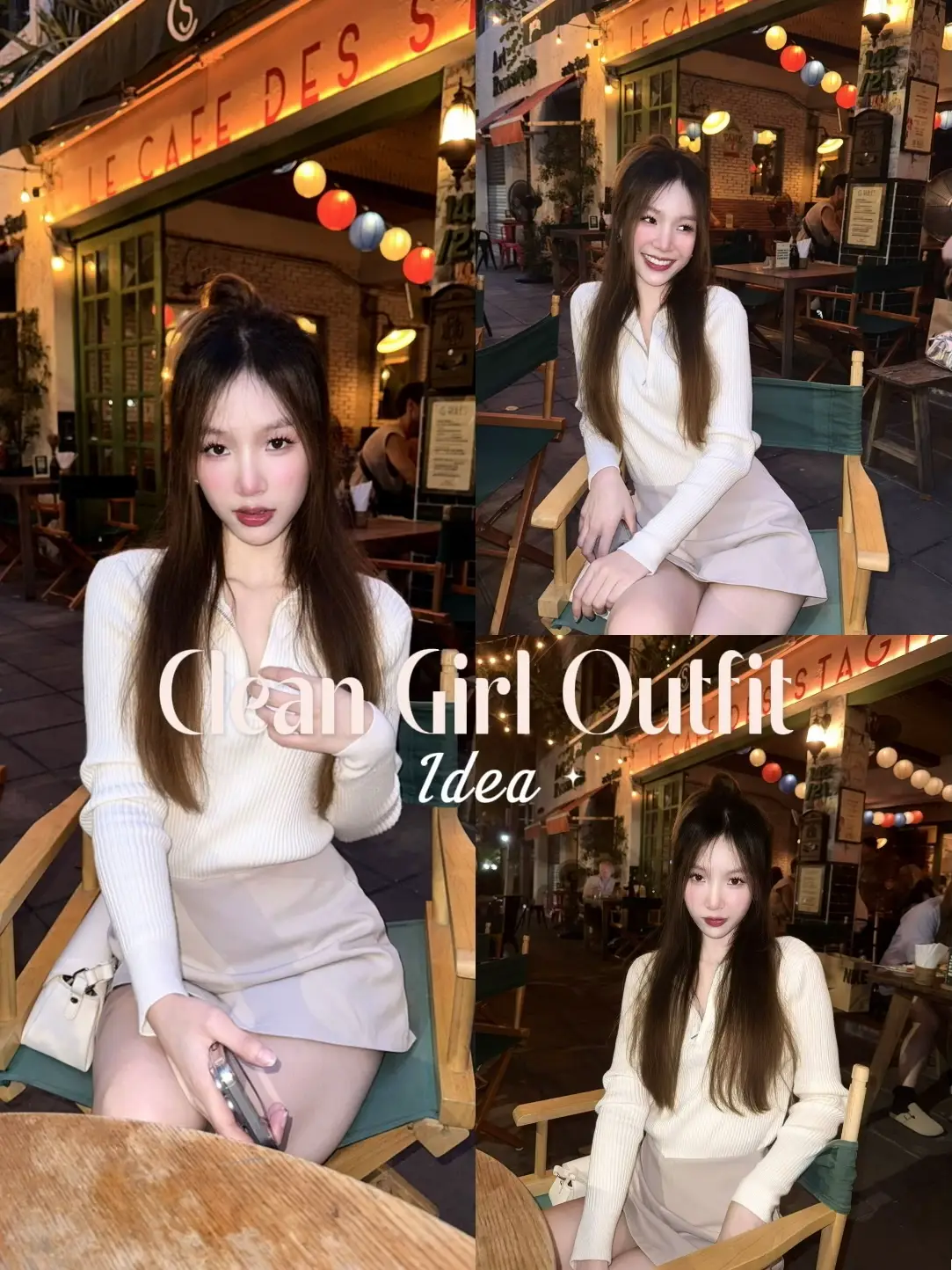 Clean girl outfits🥰 | * Idea 💡 | แกลเลอรีที่โพสต์โดย Dreamm_ | Lemon8