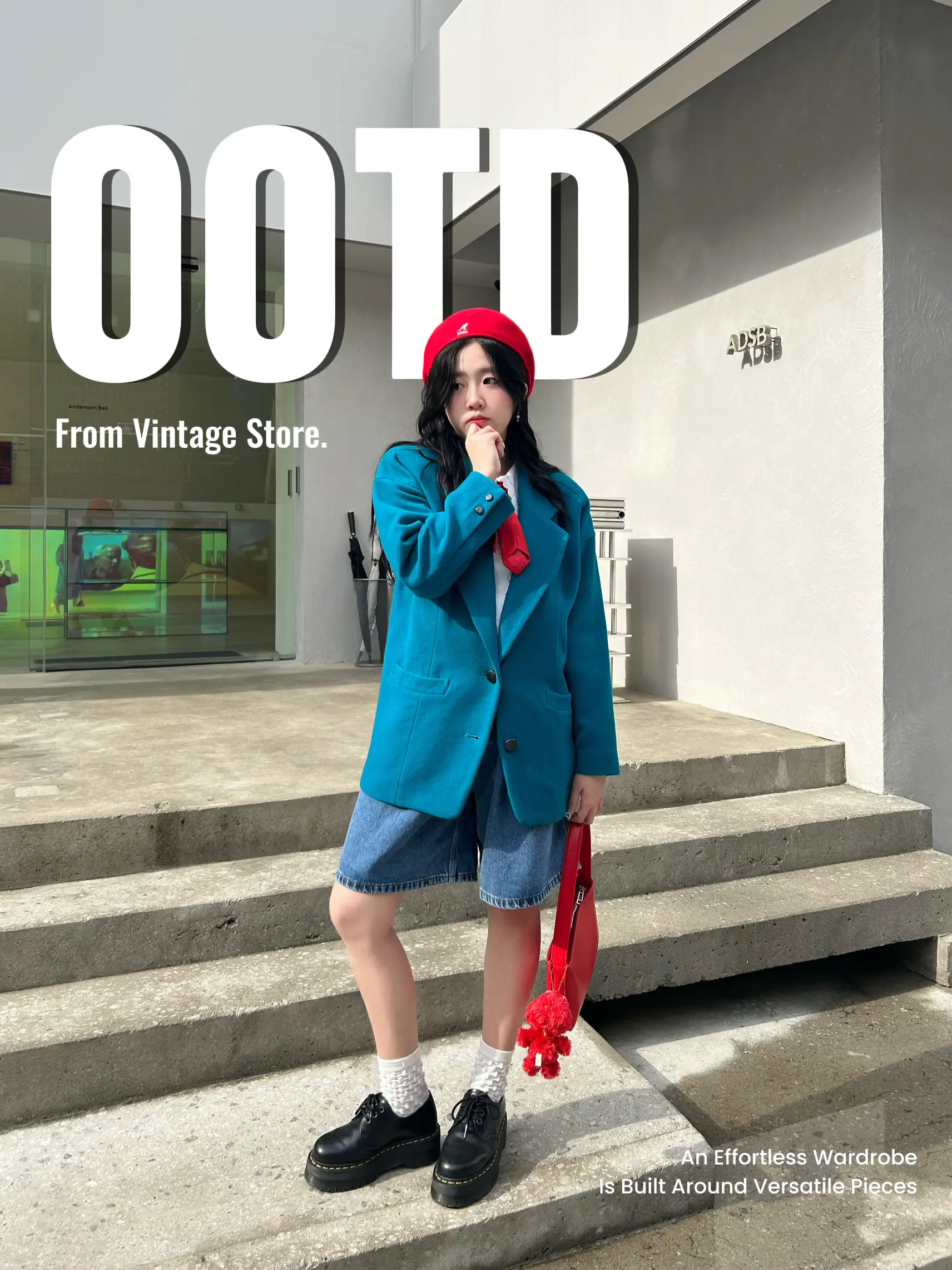 OOTD ️🌐 ver. Korean trip dress. Vintage dress. | Gallery posted by fahsaiai ꕀ .* 🫧 | Lemon8