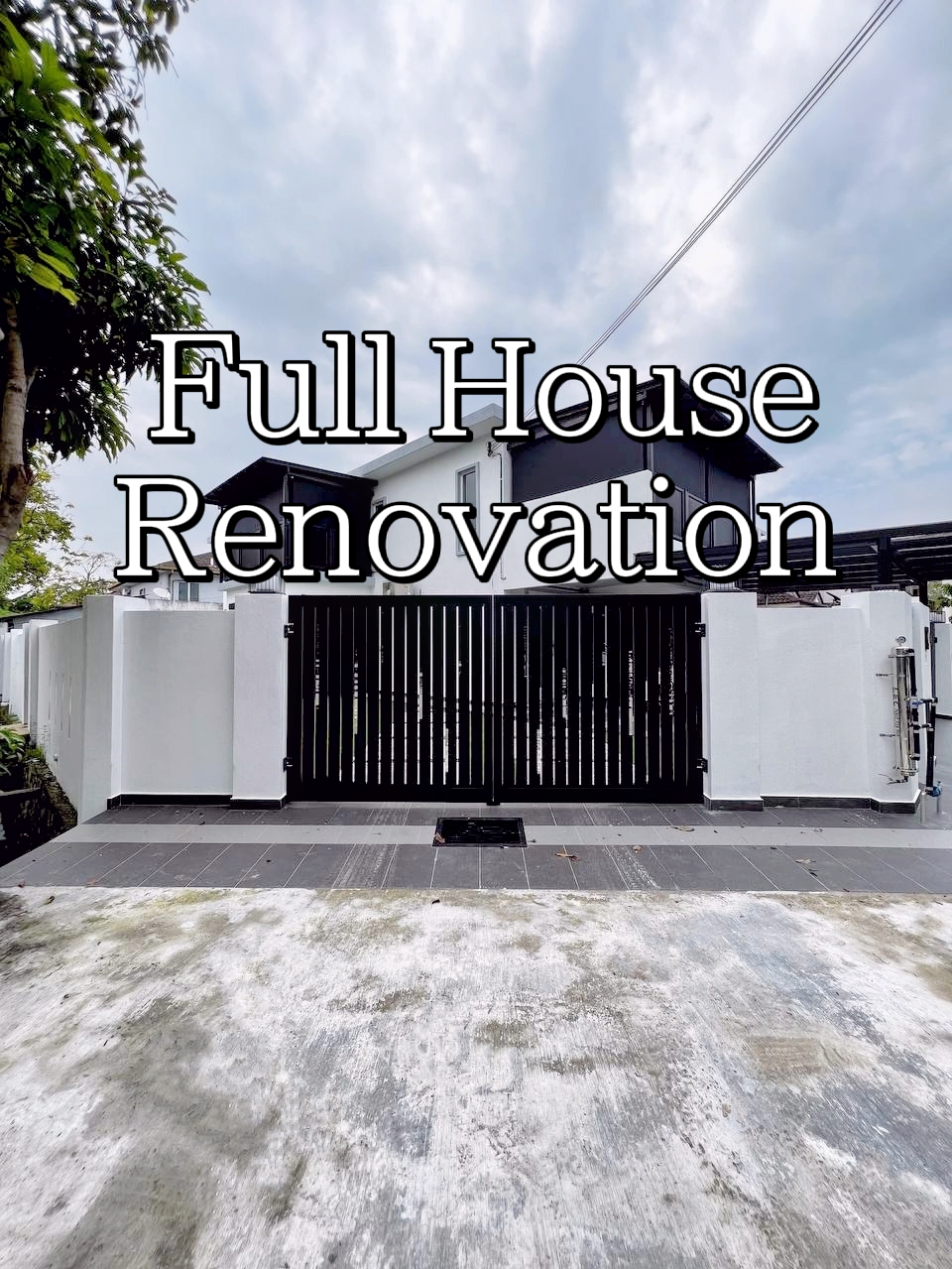 Full House Renovation | Video diterbitkan oleh MK HOUSE | Lemon8